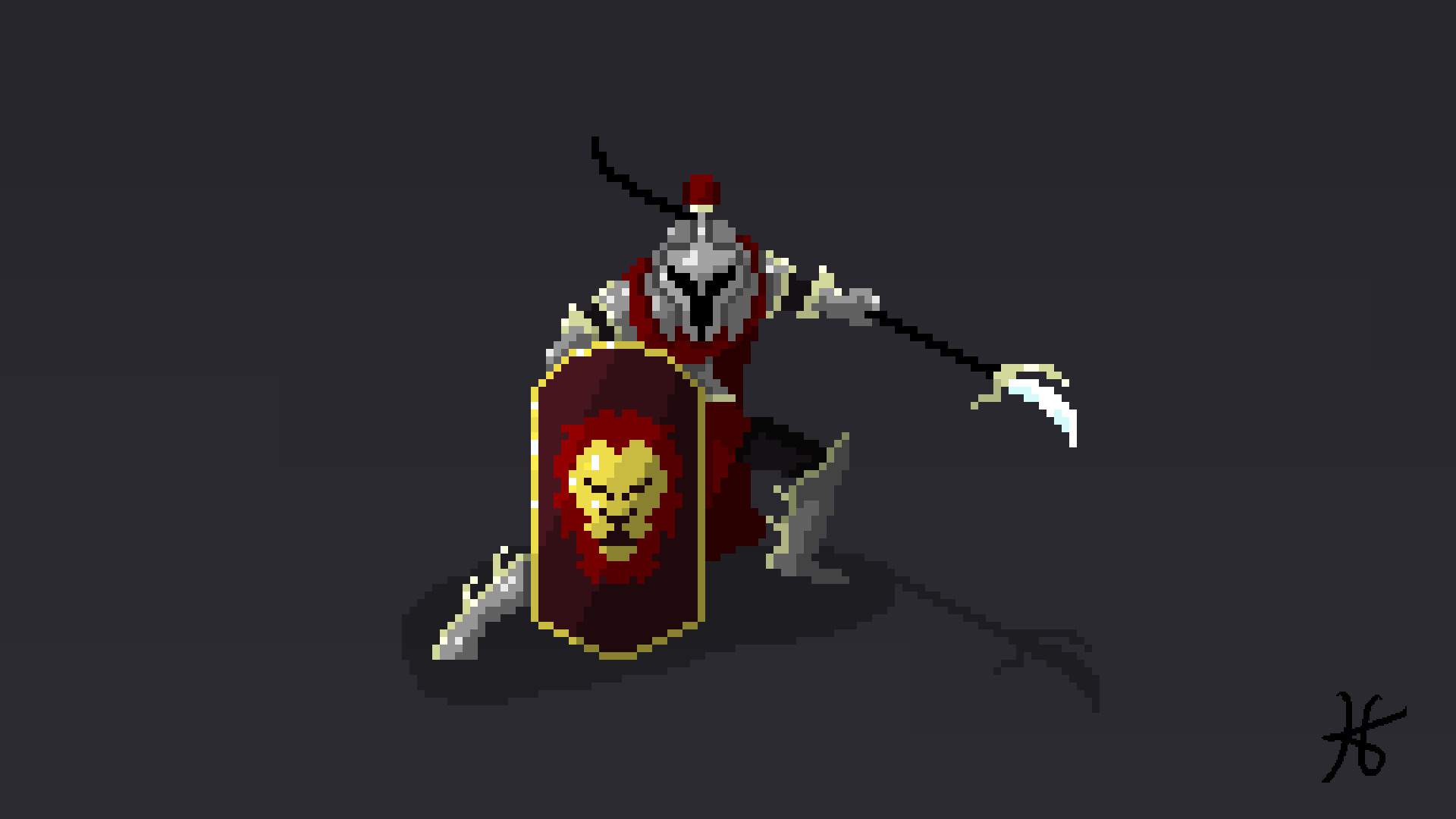 ArtStation - The Loyal Warrior