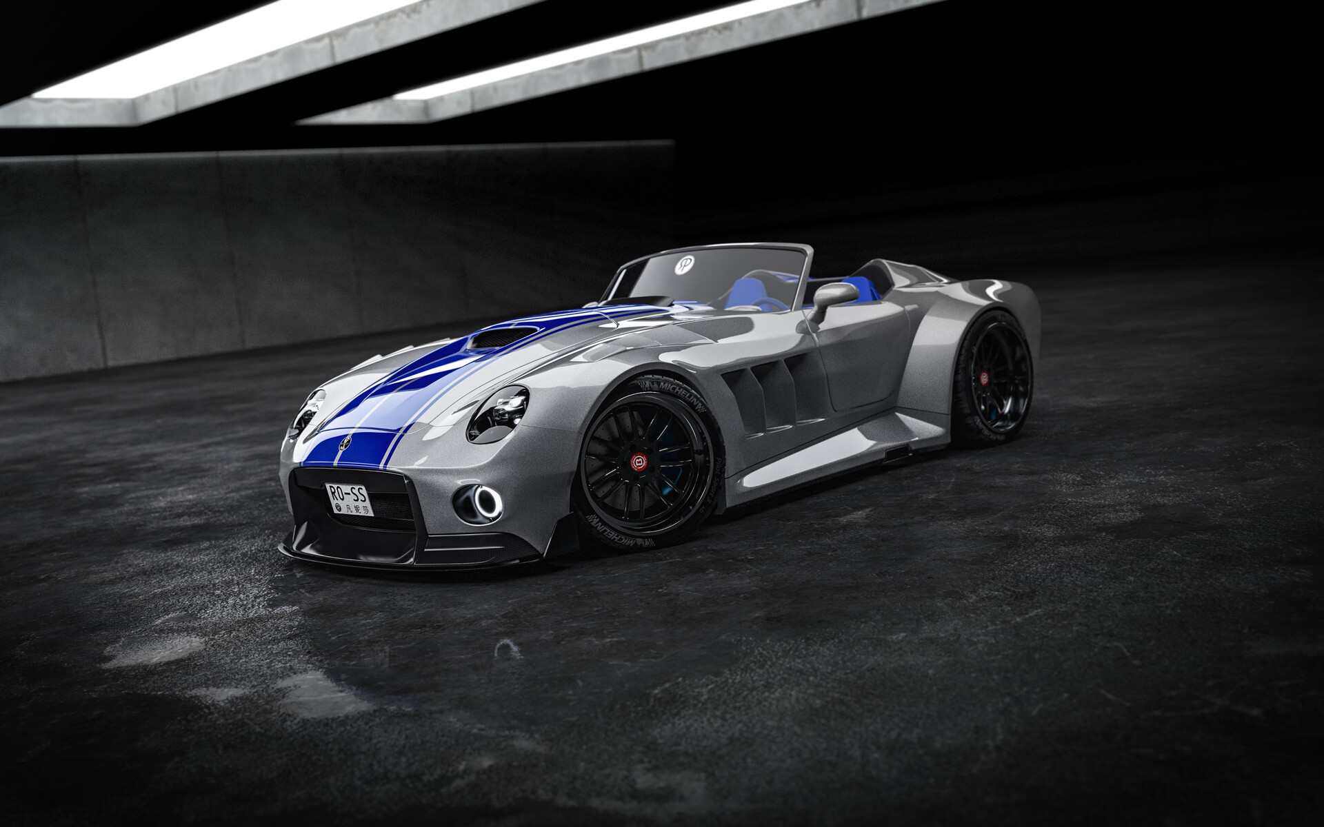 ArtStation - AC SHELBY COBRA New generation