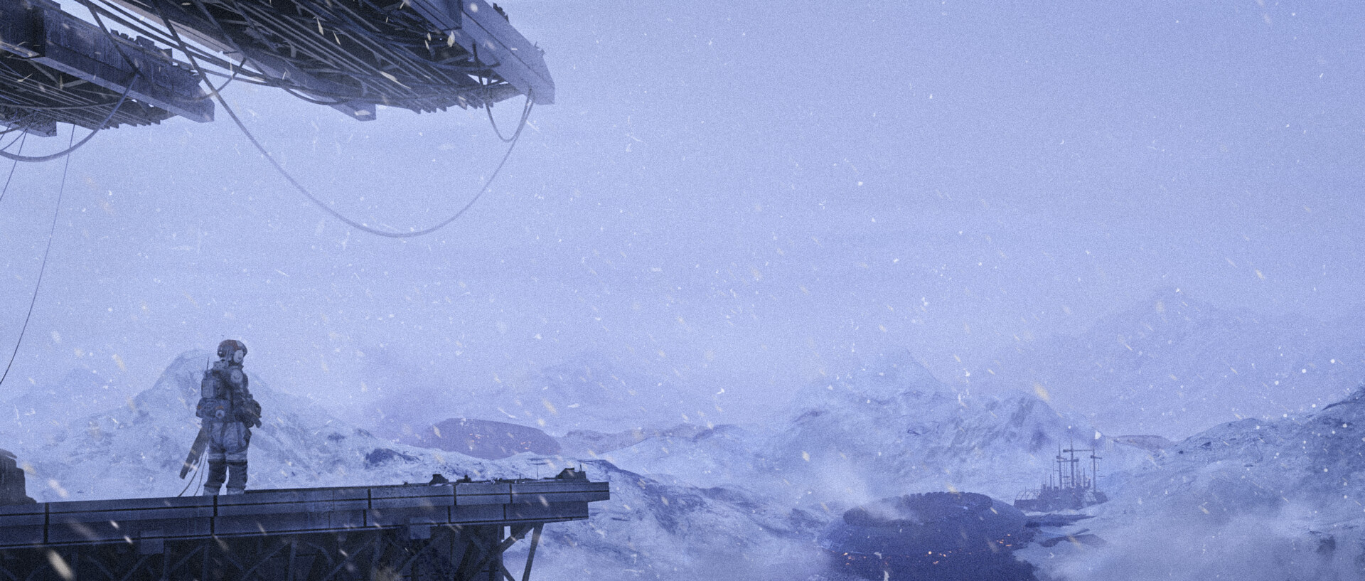 ArtStation - -LiLiON-Snow Storm