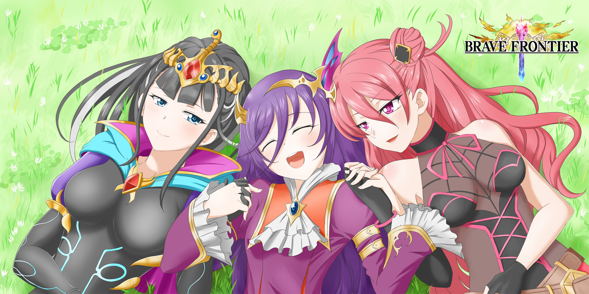 ArtStation - 2016-03-24 Brave Frontier: Bariura Sisters