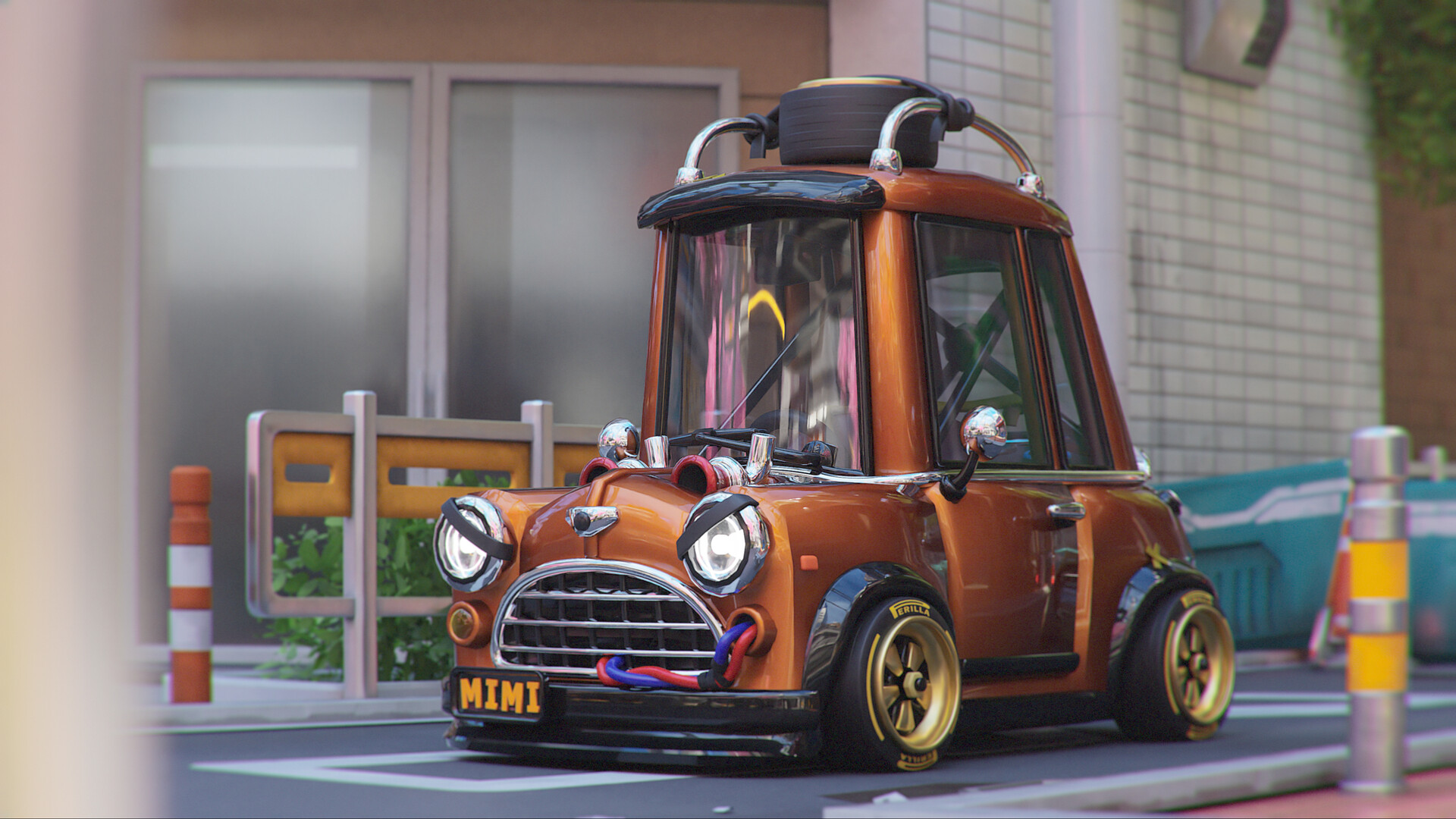 ArtStation - Stylized Car - Unreal Engine 5