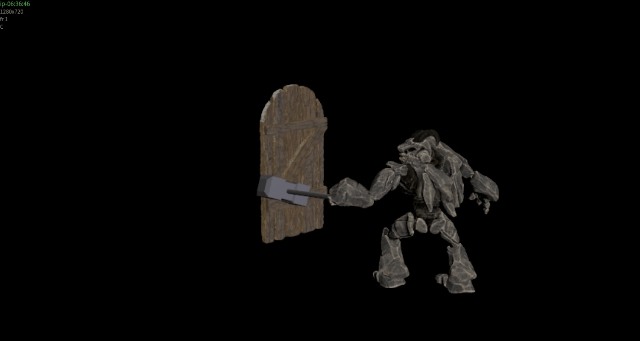 Timeea Rublic - Wood fracture - Houdini RBD destruction