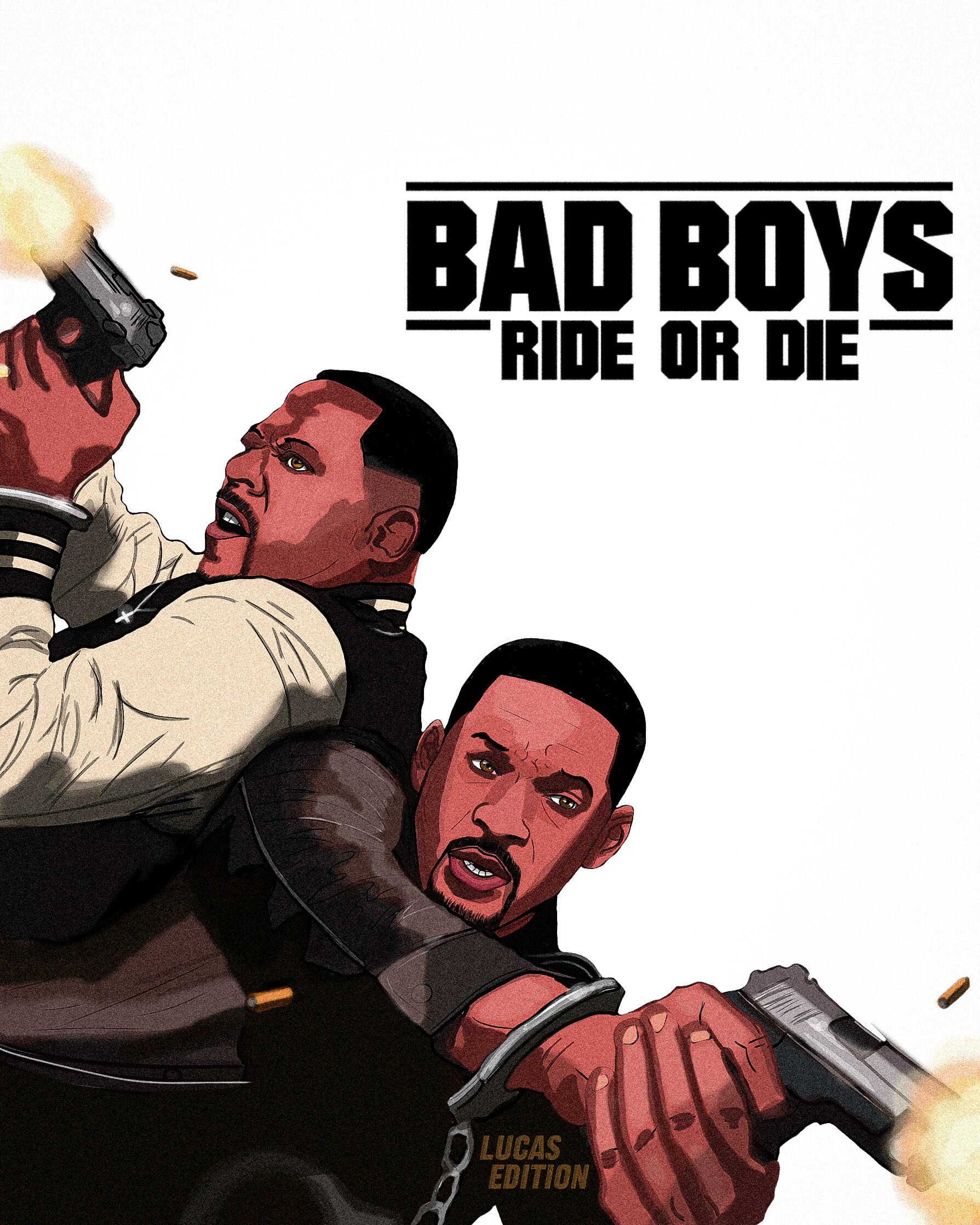 ArtStation - Bad boys Ride or Die poster