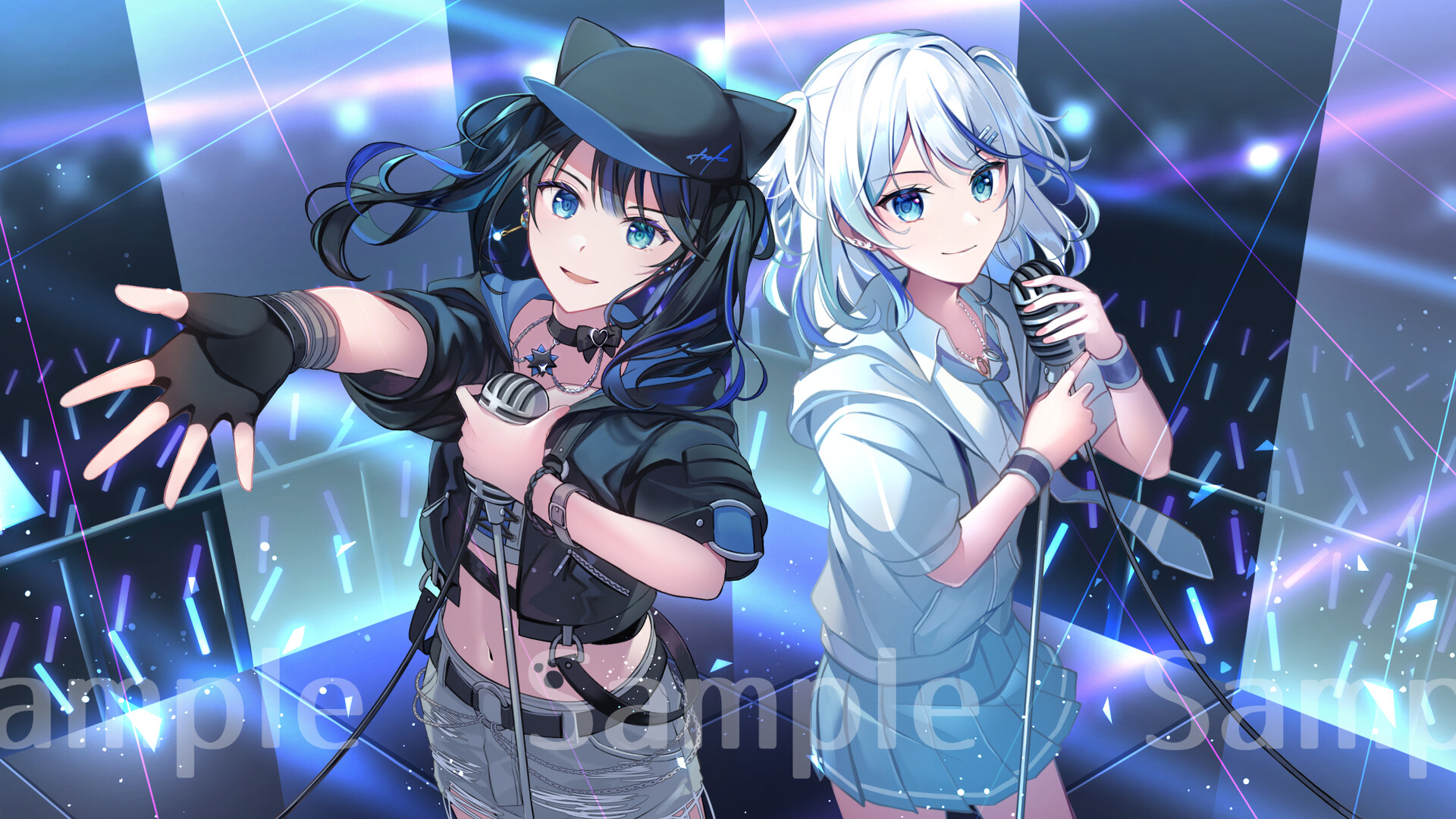 ArtStation - VTuber TokaUranaki Sang "Idol" / MV Illustration