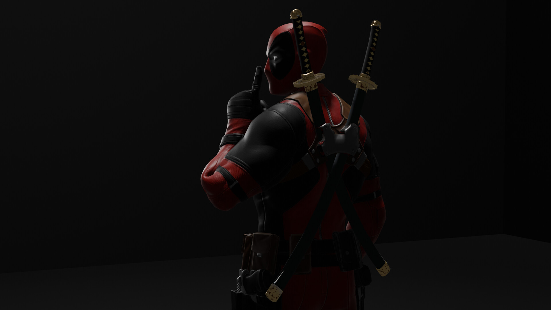 ArtStation - Deadpool (Lighting Practice)