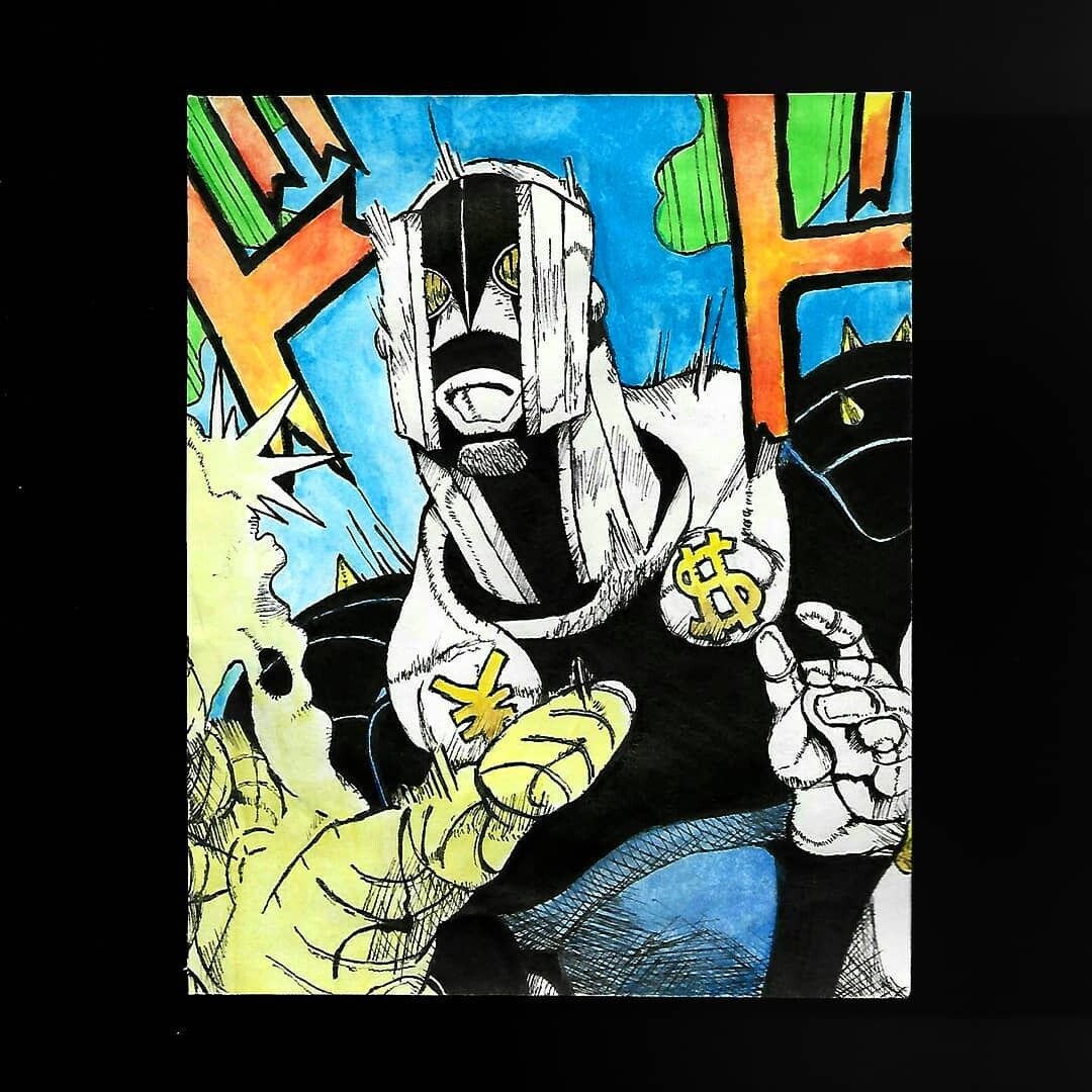 ArtStation - Jojo's Bizarre Adventure "The Hand" Fan Art