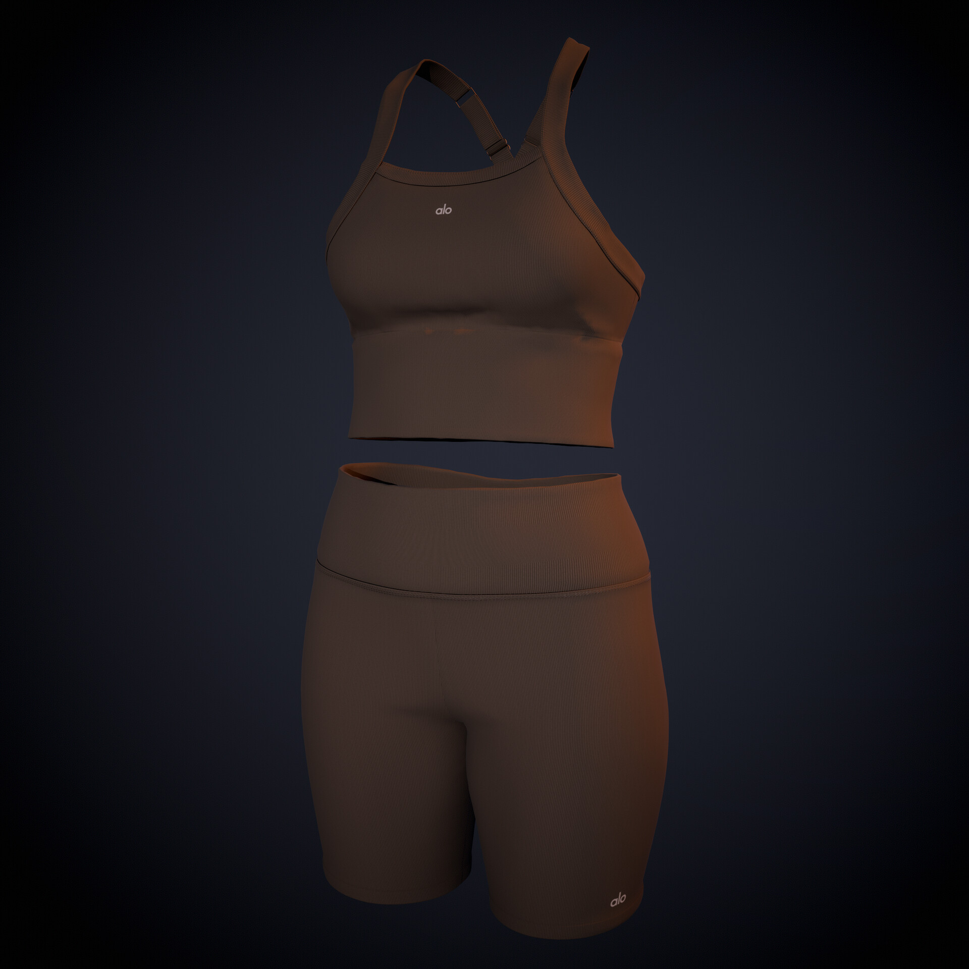 ArtStation - Alo Signature Fabrics Shorts