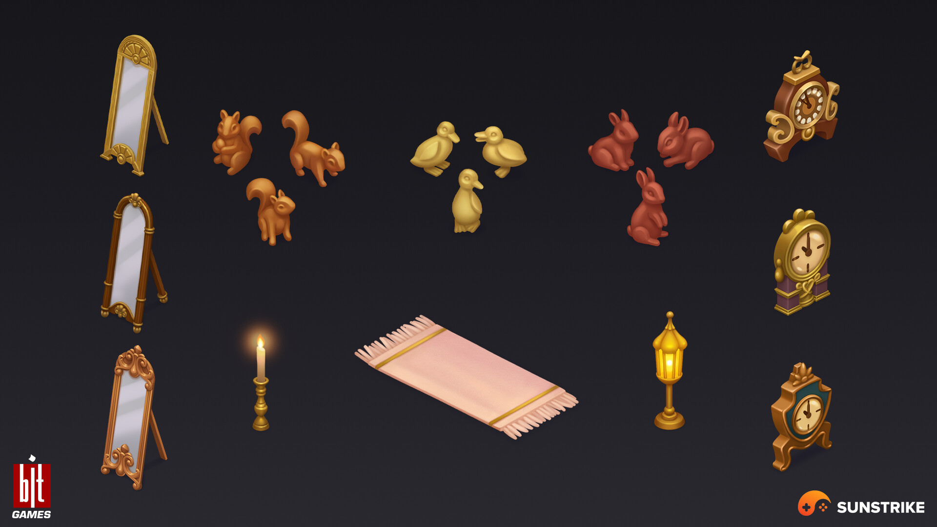 SunStrike Studios - Decoration objects