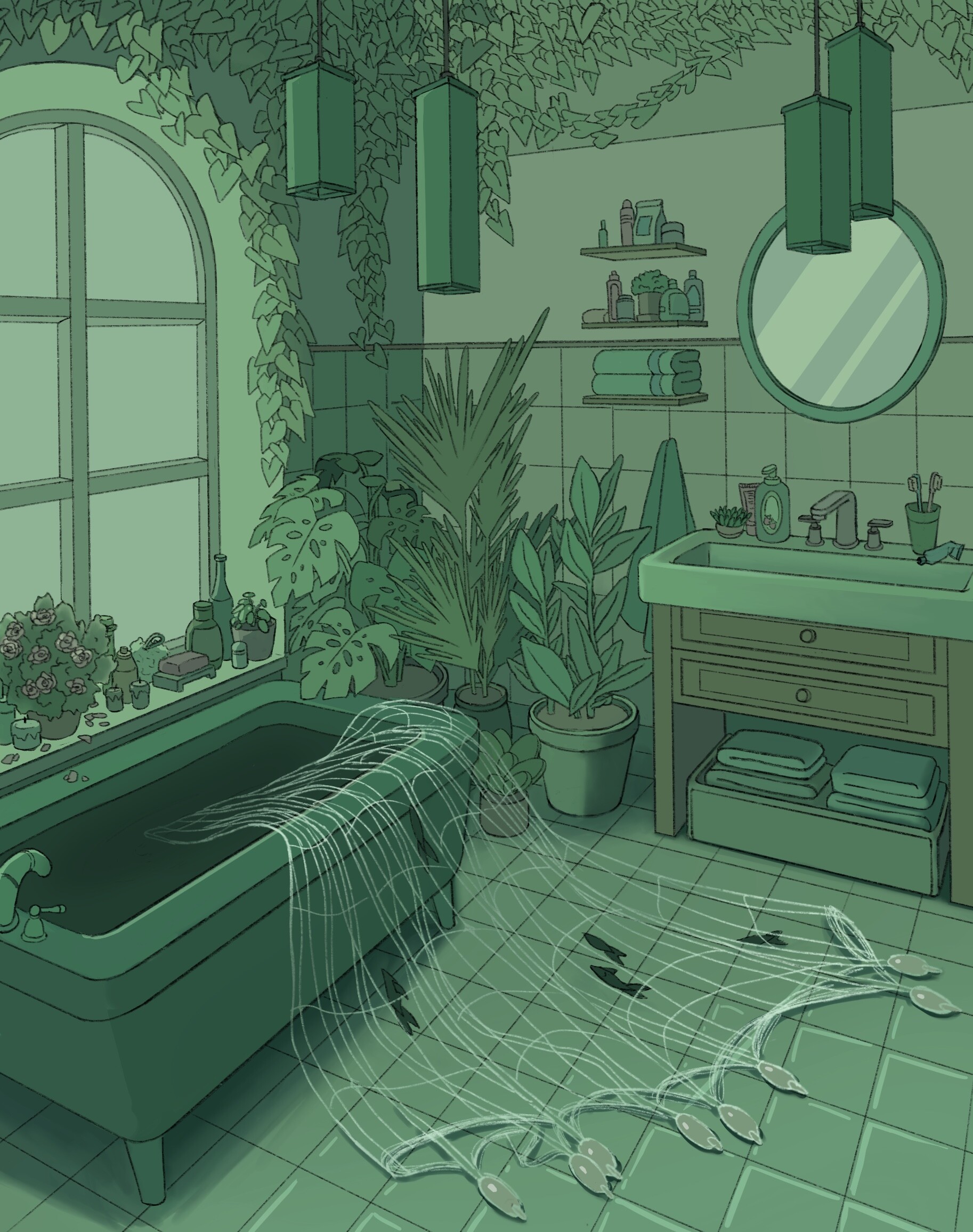 ArtStation - Bathroom