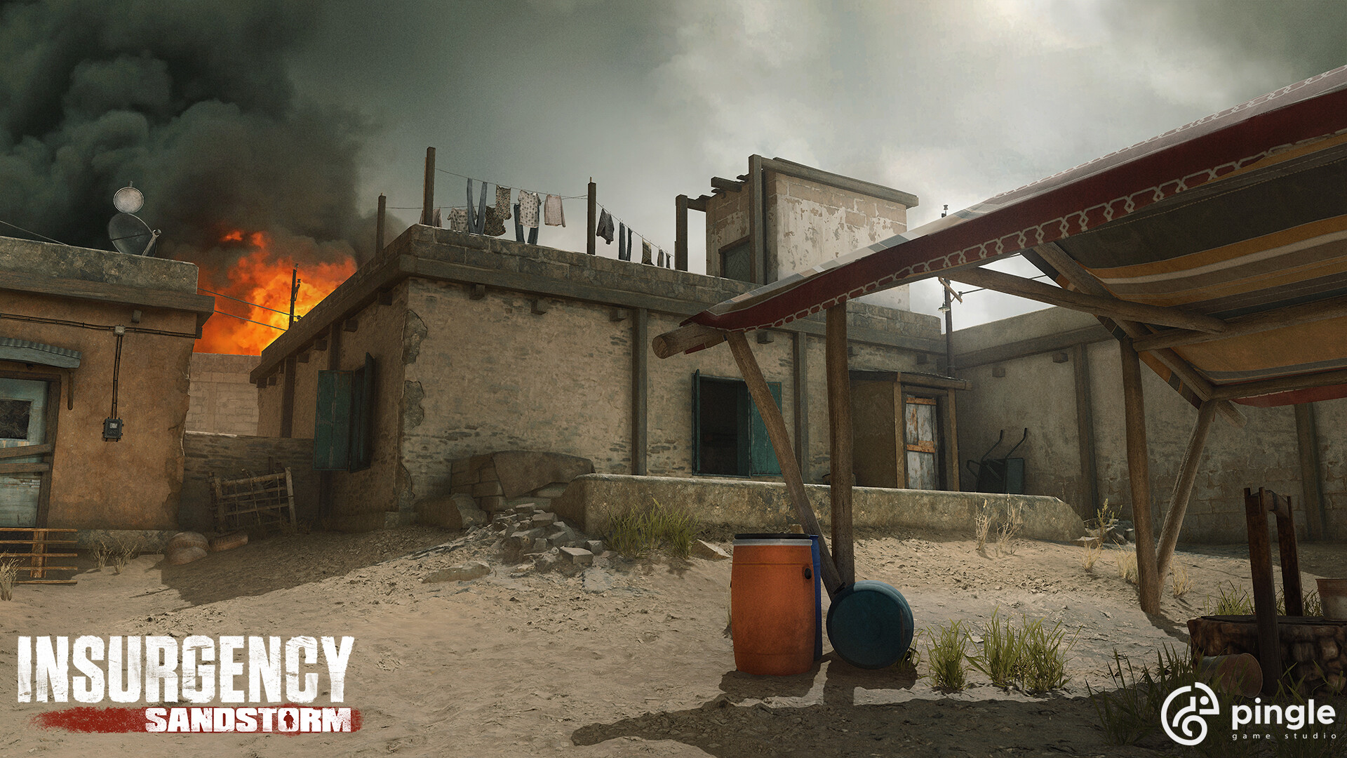 Pingle Studio - Trainyard map sights - Insurgency: Sandstorm v 1.16 ...