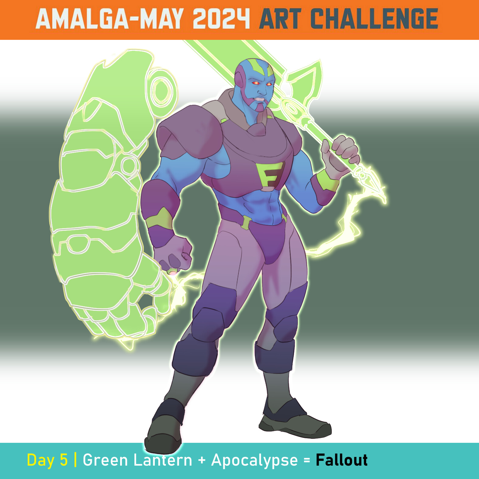 ArtStation - Fallout (Green Lantern + Apocalypse)