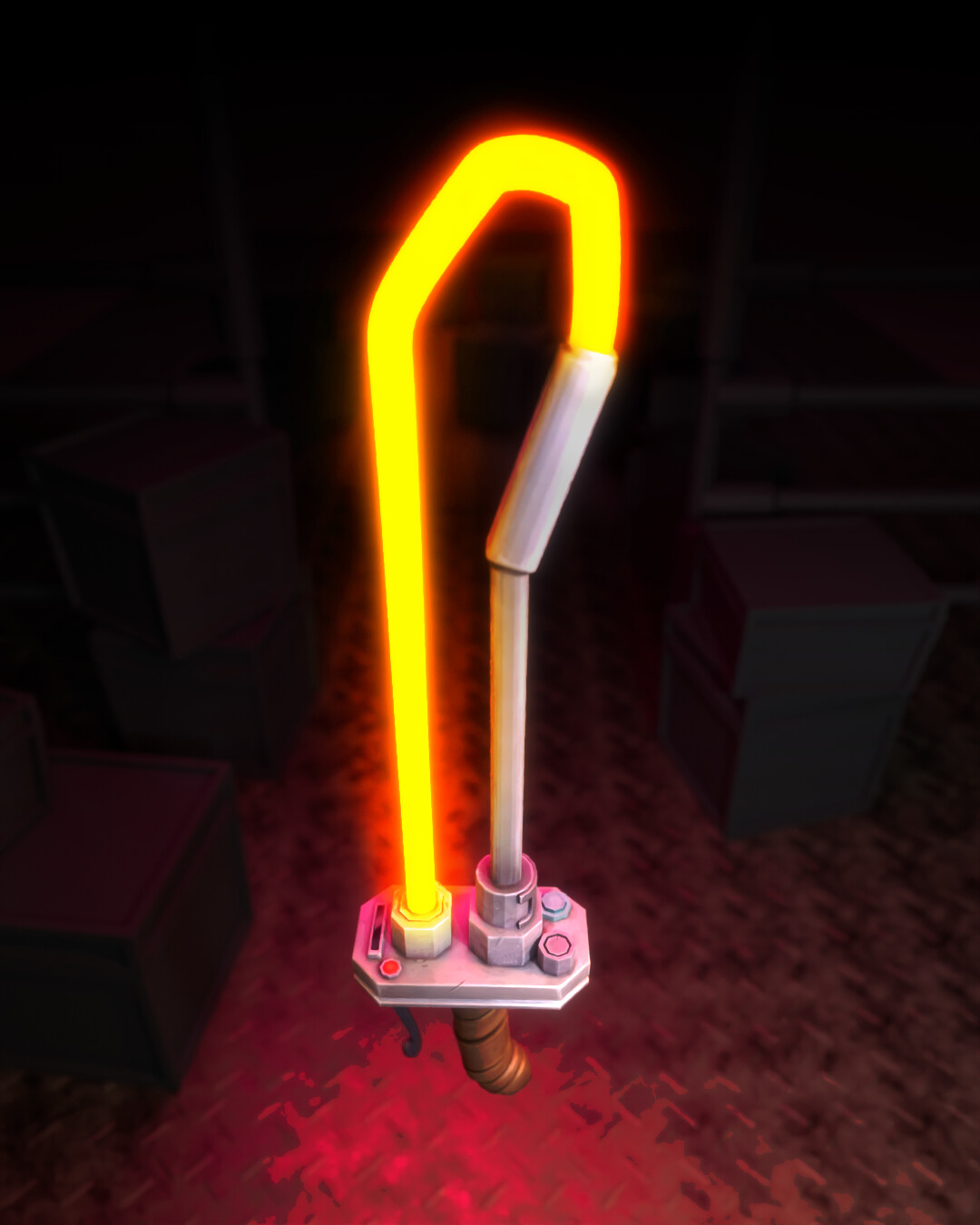 ArtStation - 3D molten Sword