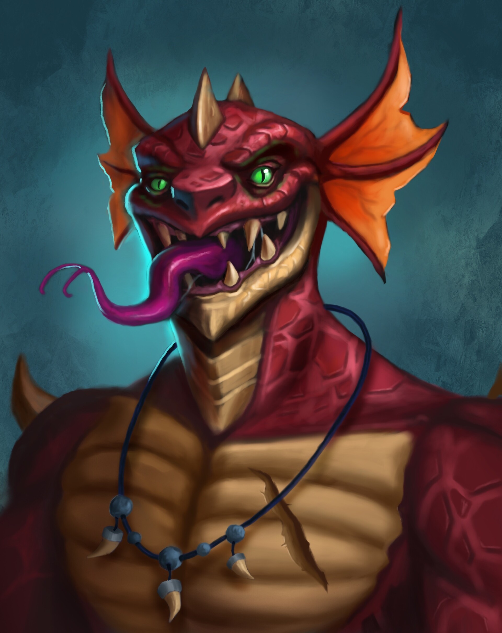 ArtStation - Dragon man