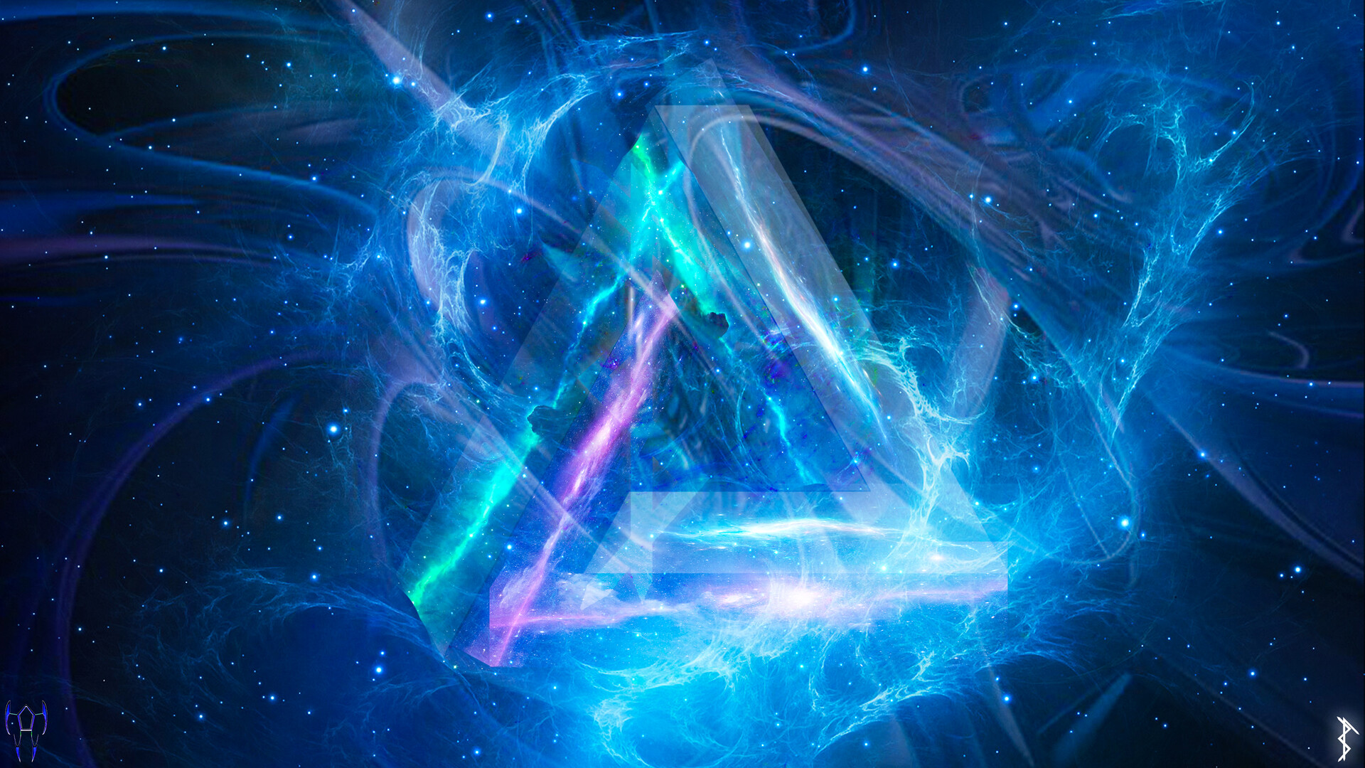 ArtStation - Infinite triangle/Klein bottle