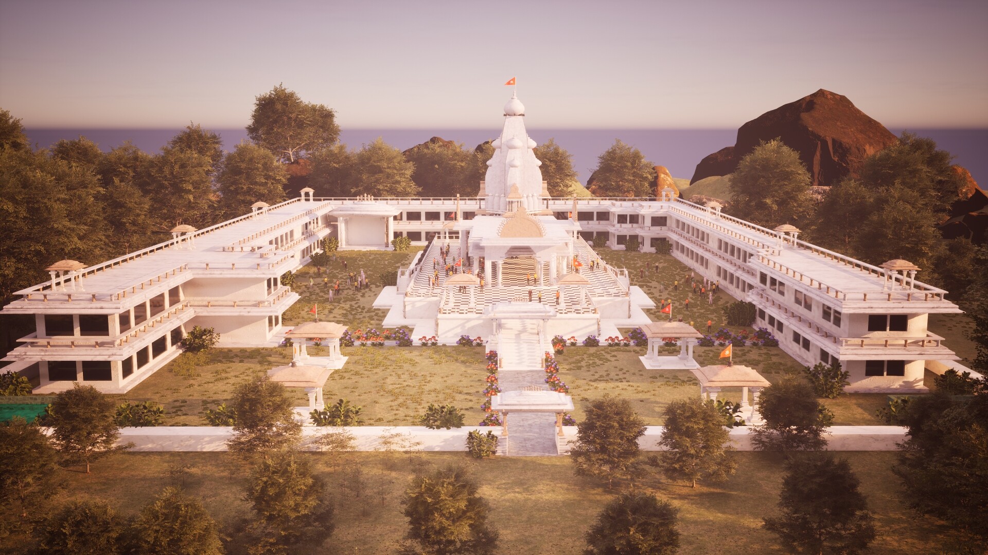 ArtStation - iskcon temple
