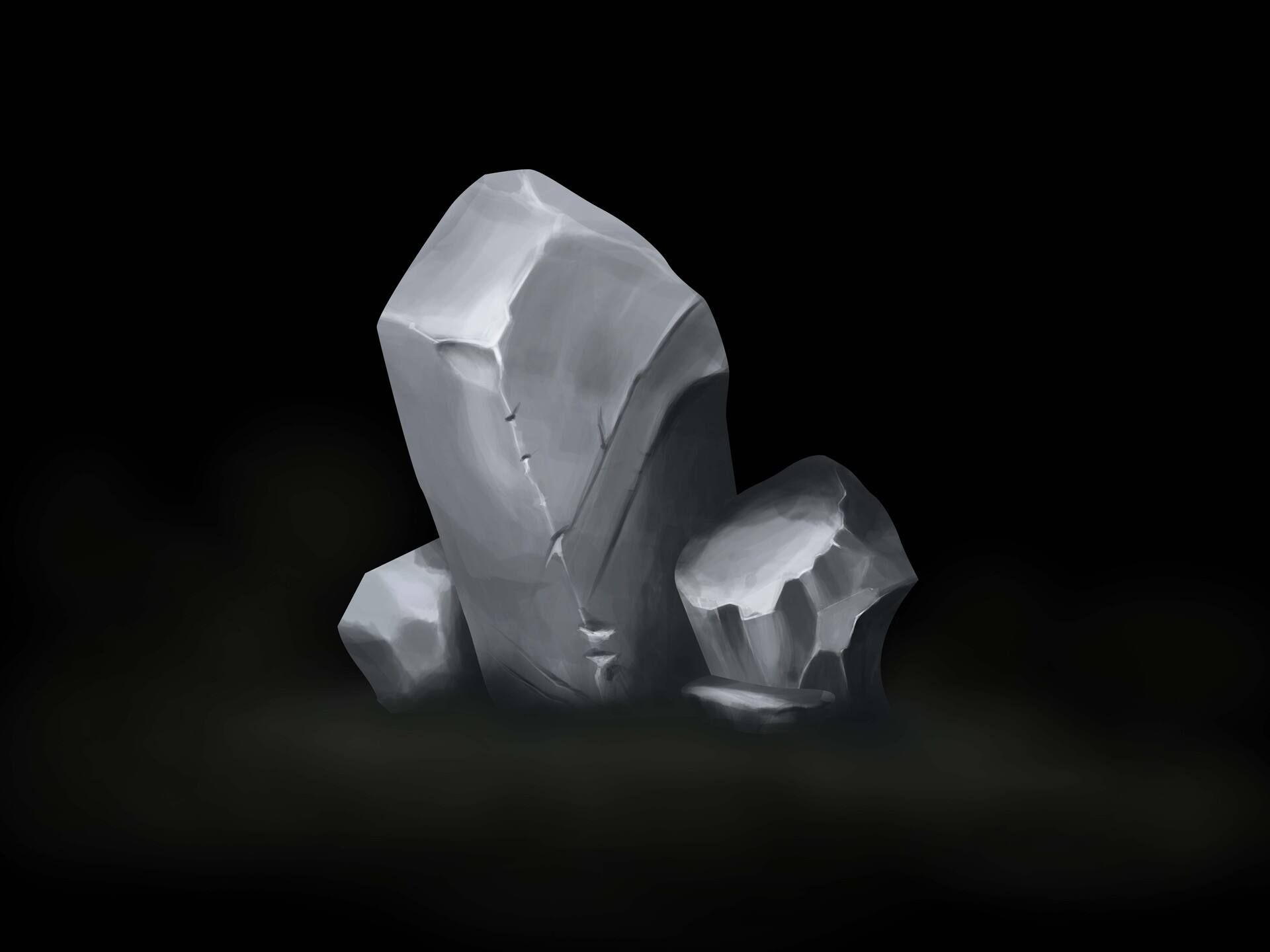 ArtStation - Realistic Stone 2D