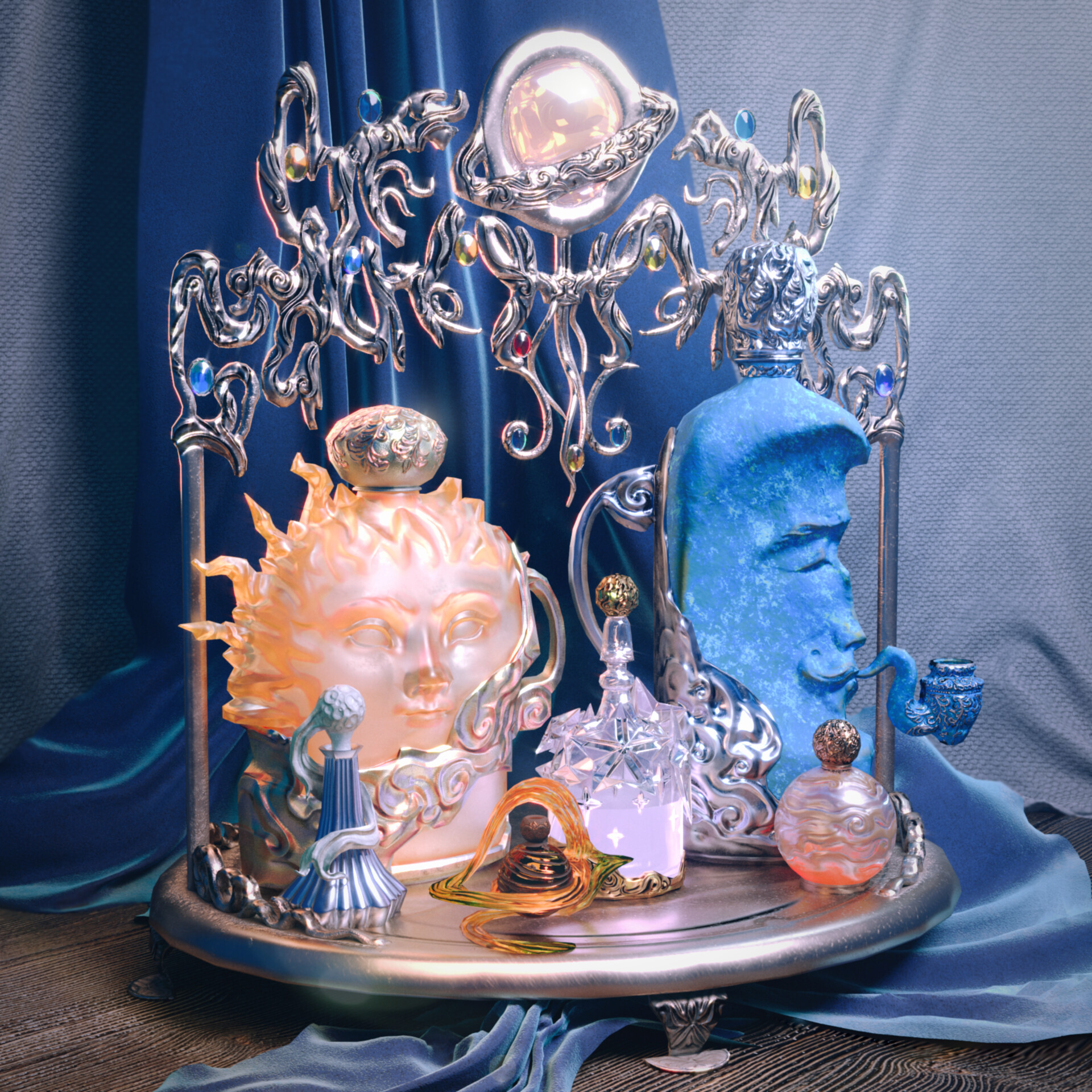 ArtStation - Cosmic dishes