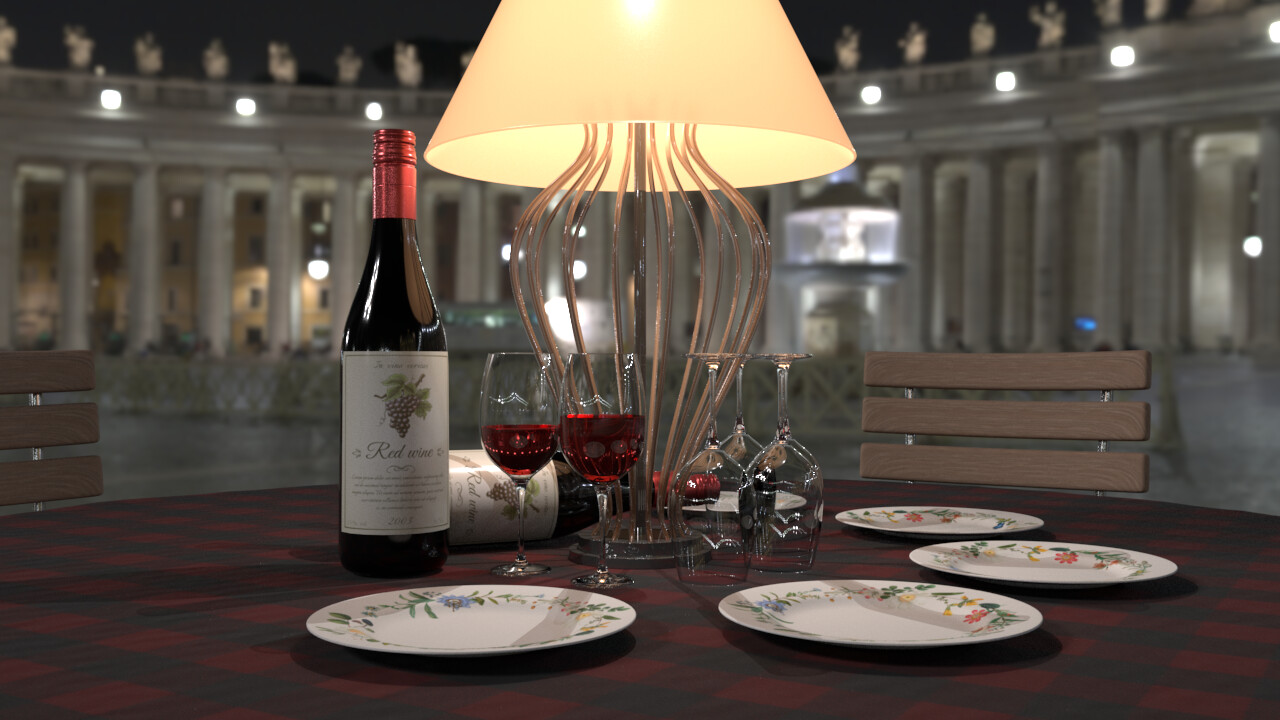 ArtStation - Dinner table