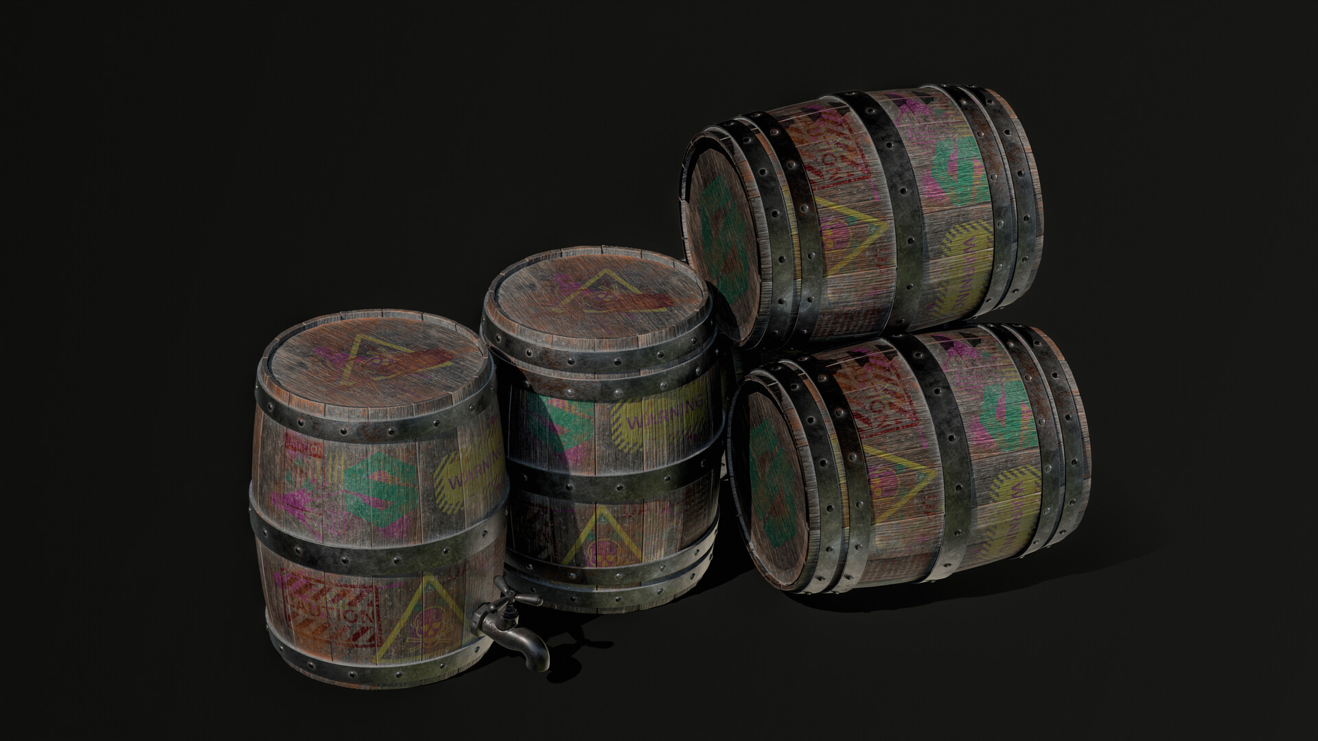 ArtStation - Barrels