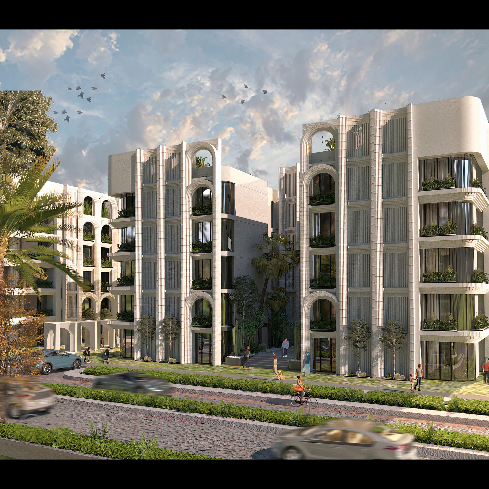 ArtStation - Apartment complex