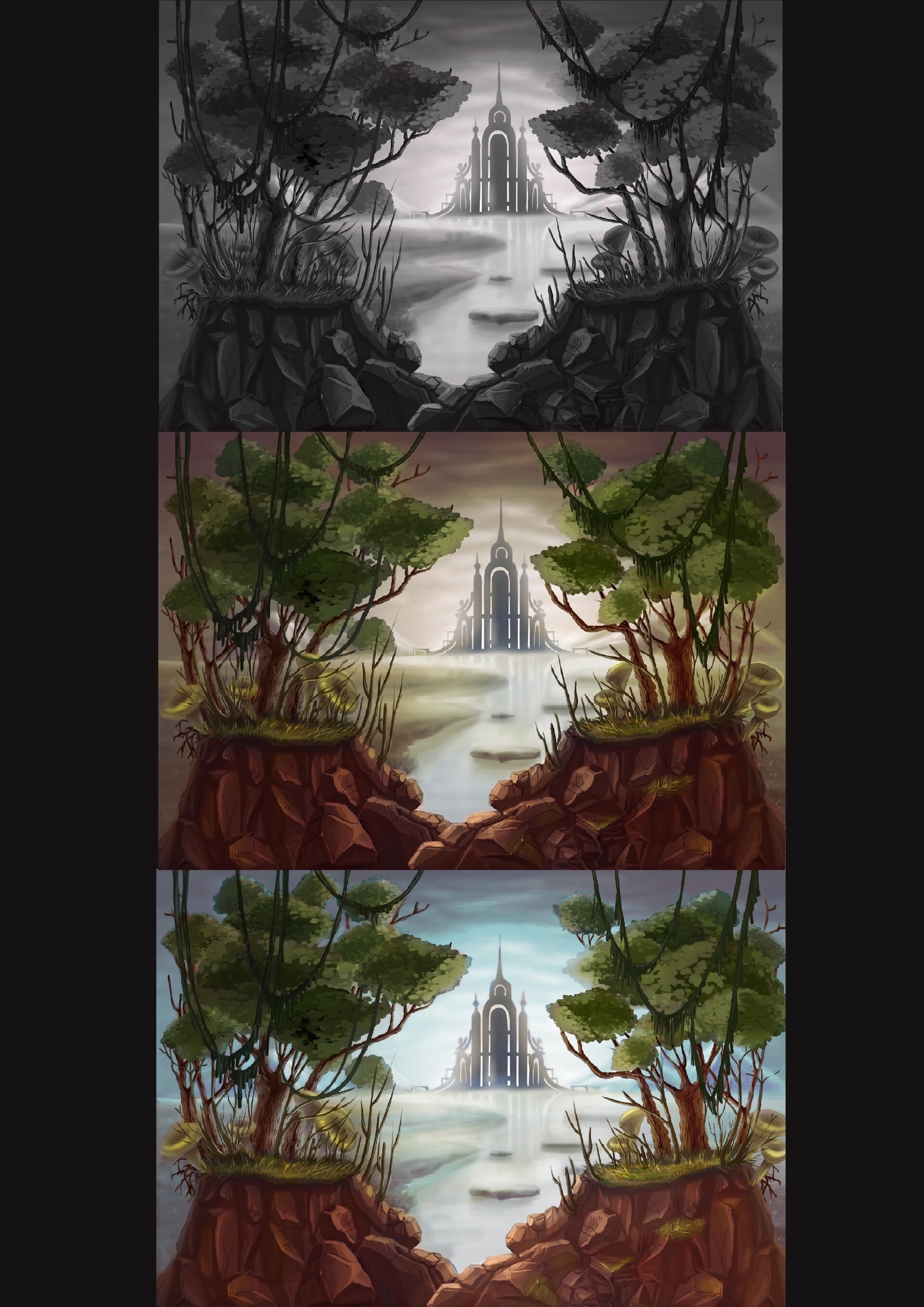 ArtStation - Platformer game environment