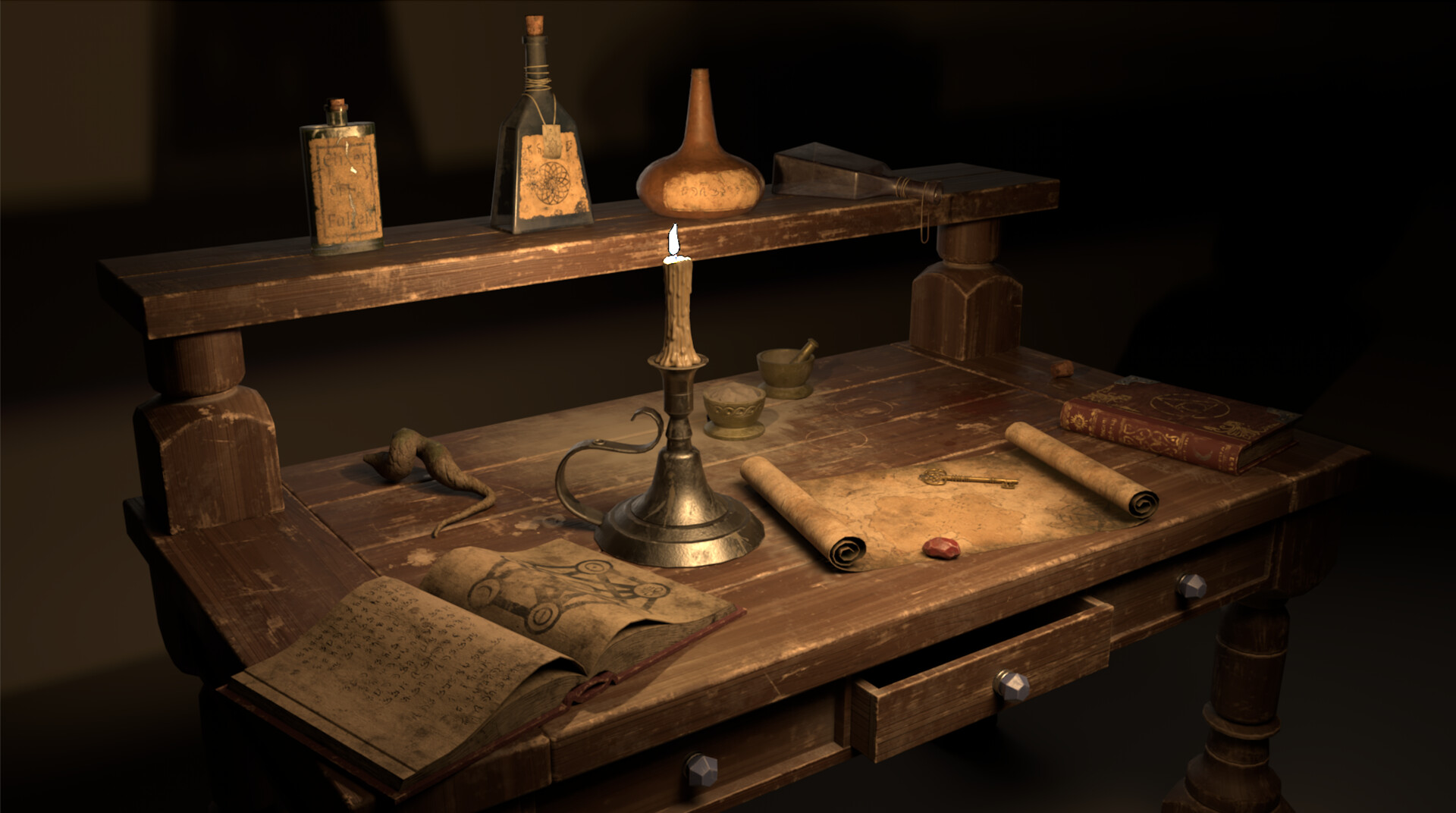 ArtStation - Alchemists Table