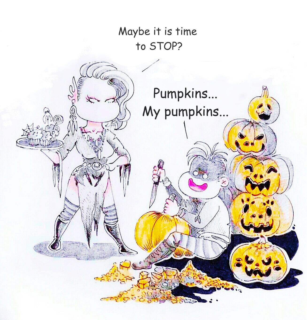 ArtStation - Inktober 2019 Day 31 - Ripe