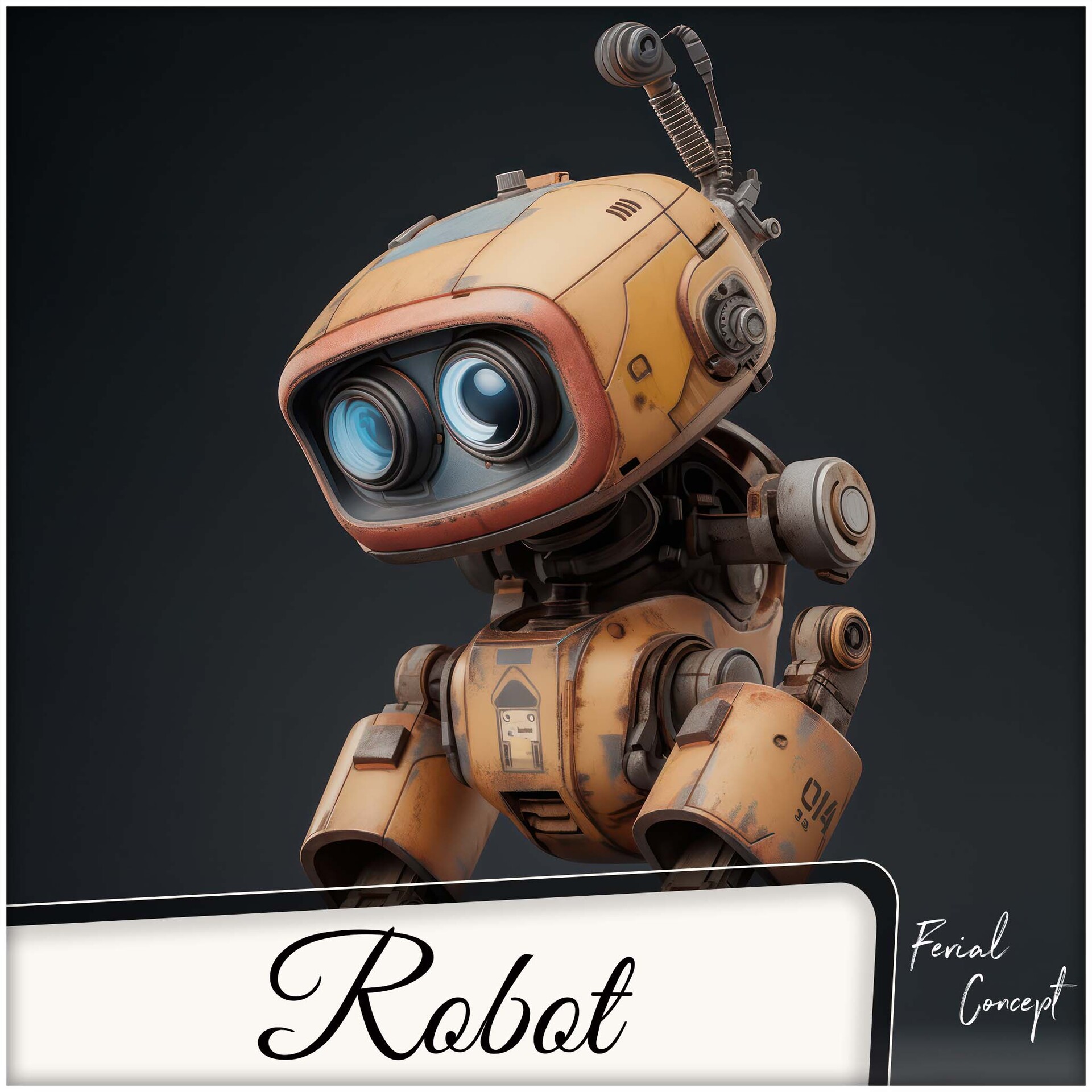 ArtStation - 🔹200 Robot - Stylized Character Reference Image Pack v.76 |4K|