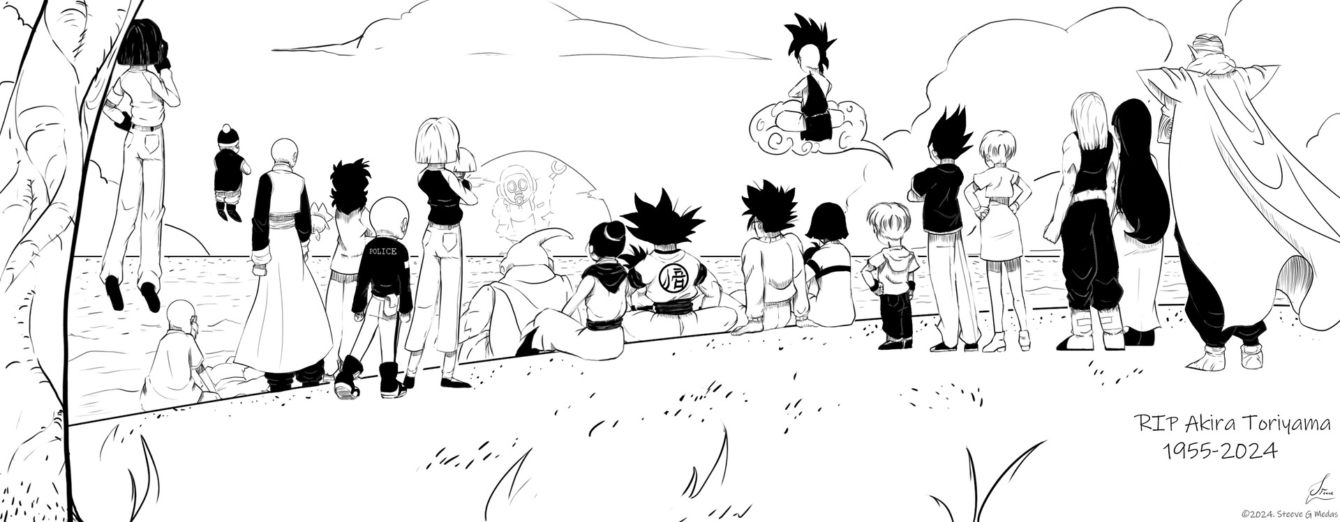 ArtStation - Matane Akira Toriyama Sensei