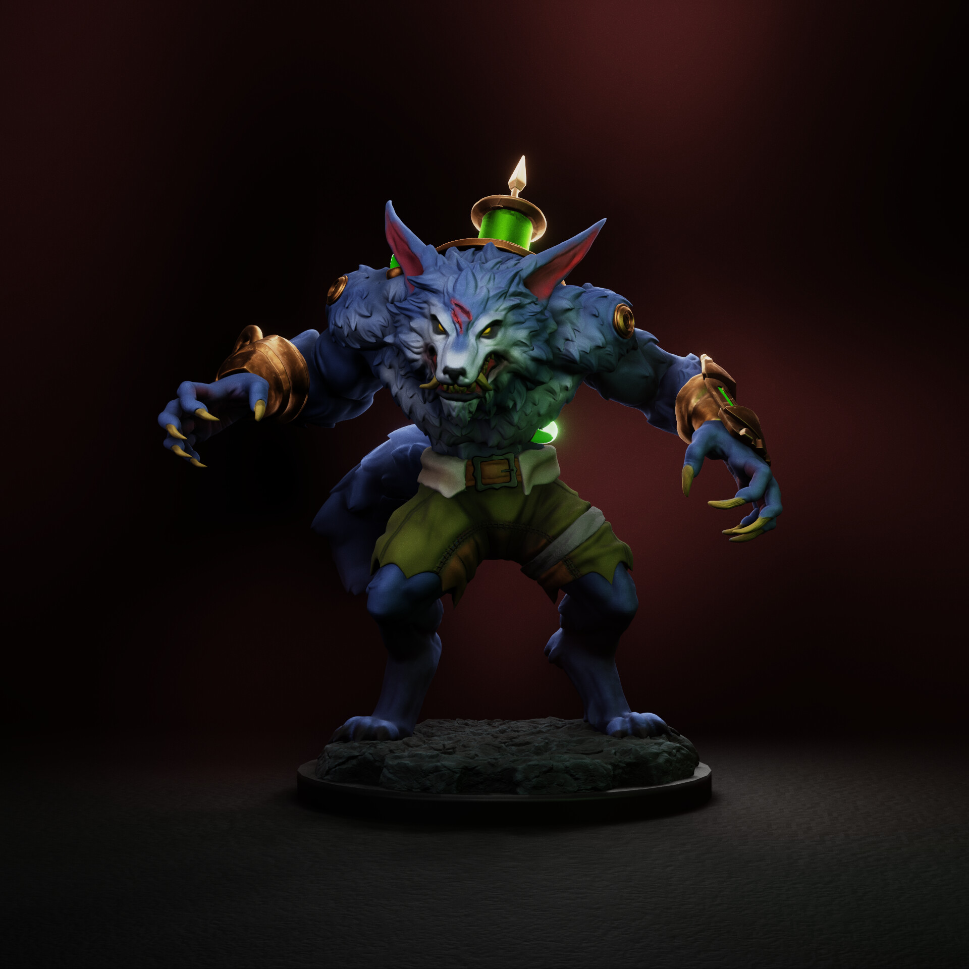 ArtStation - Warwick - League of Legends