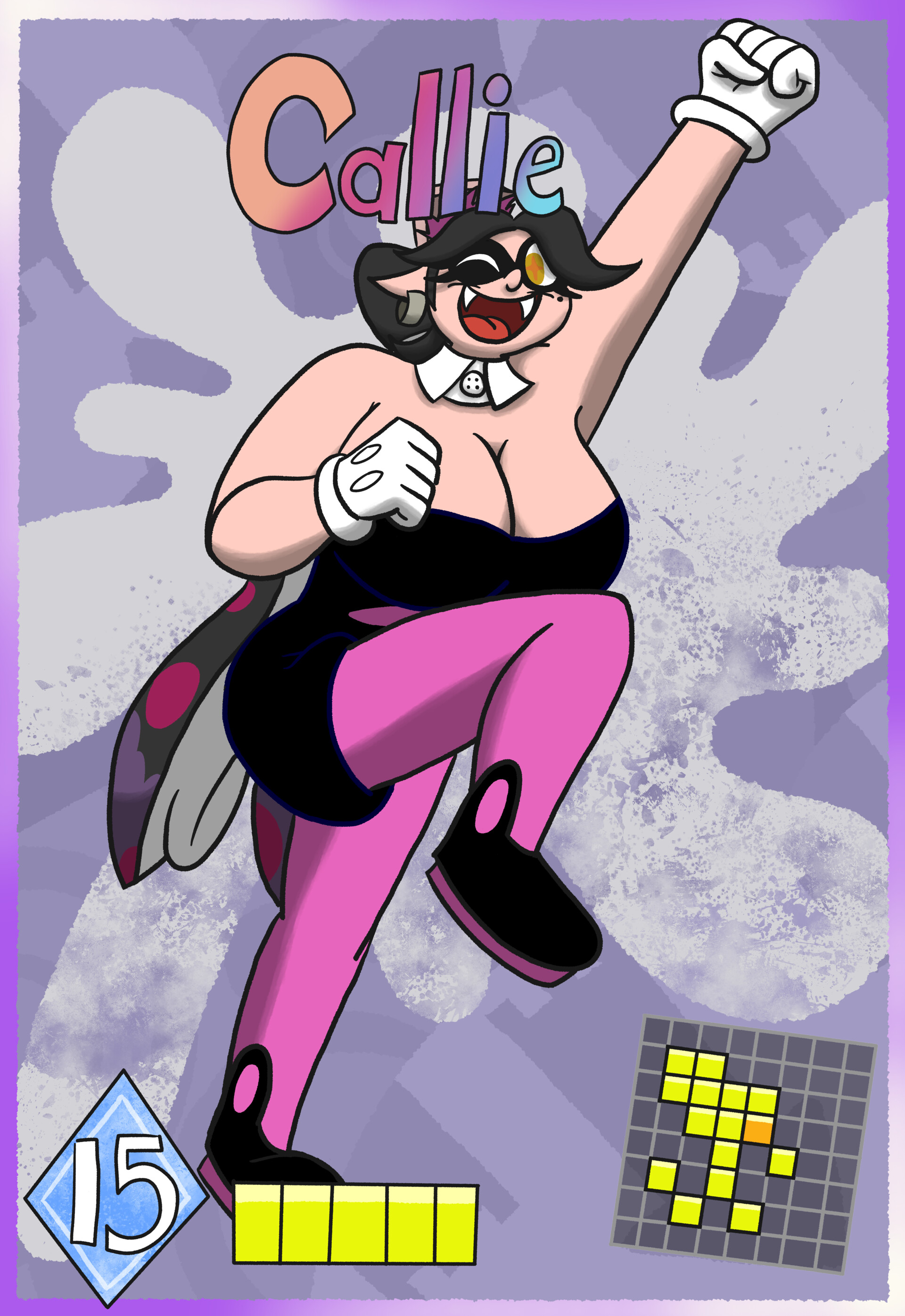 ArtStation - Commission- Callie Tableturf Card