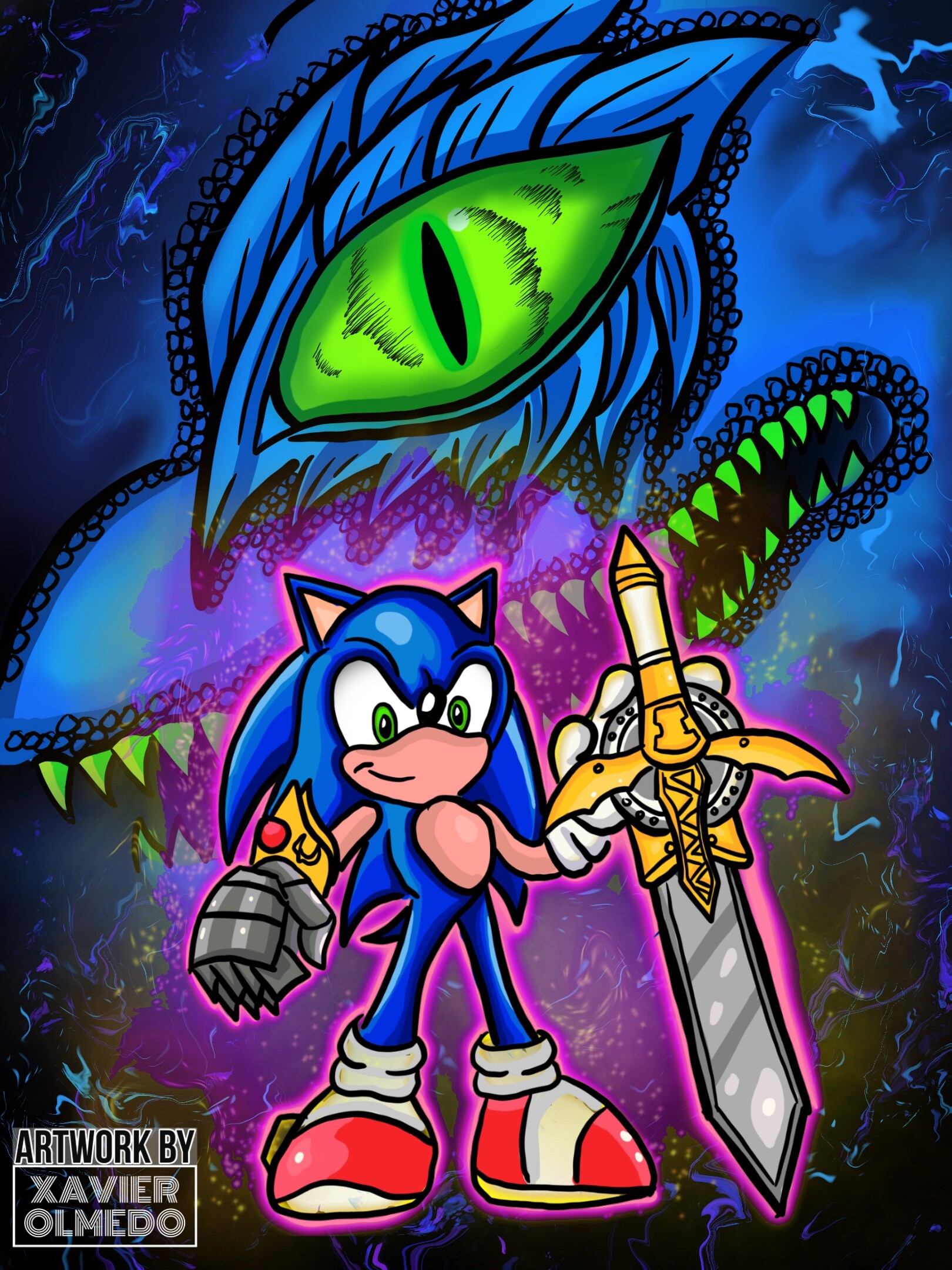 ArtStation - SONIC THE HEDGEHOG