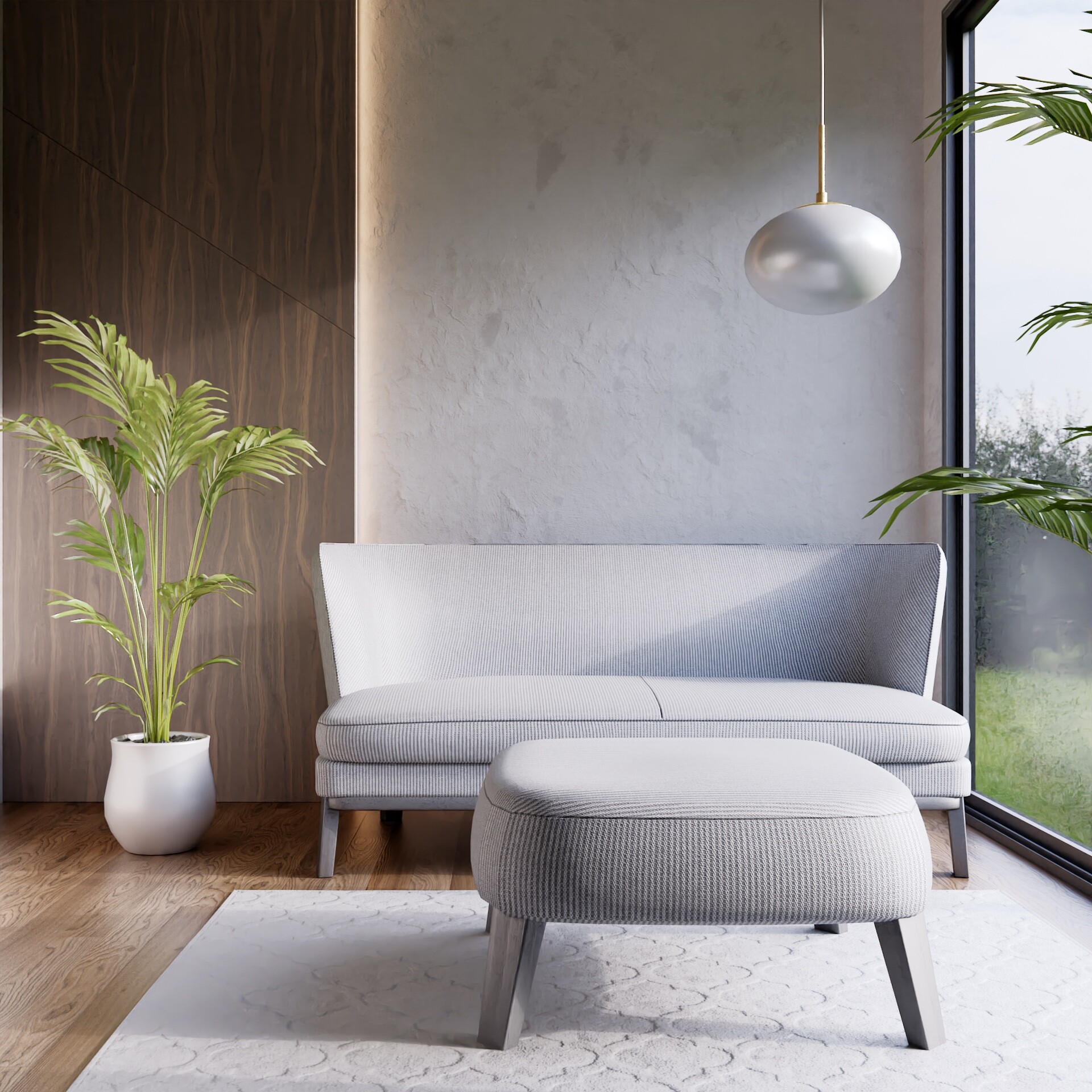 ArtStation - A simple lounge room