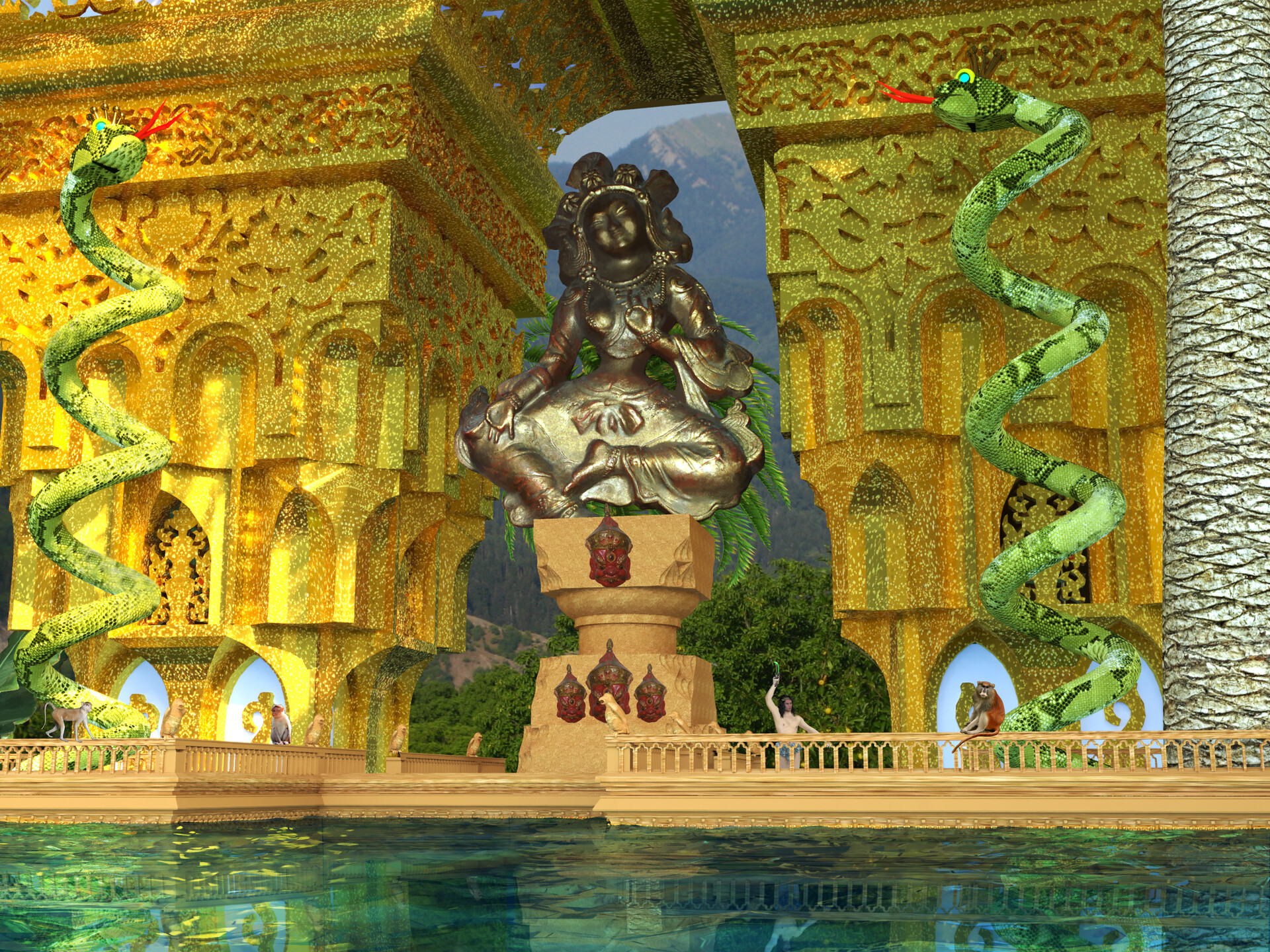 ArtStation - Фрагмент дворца