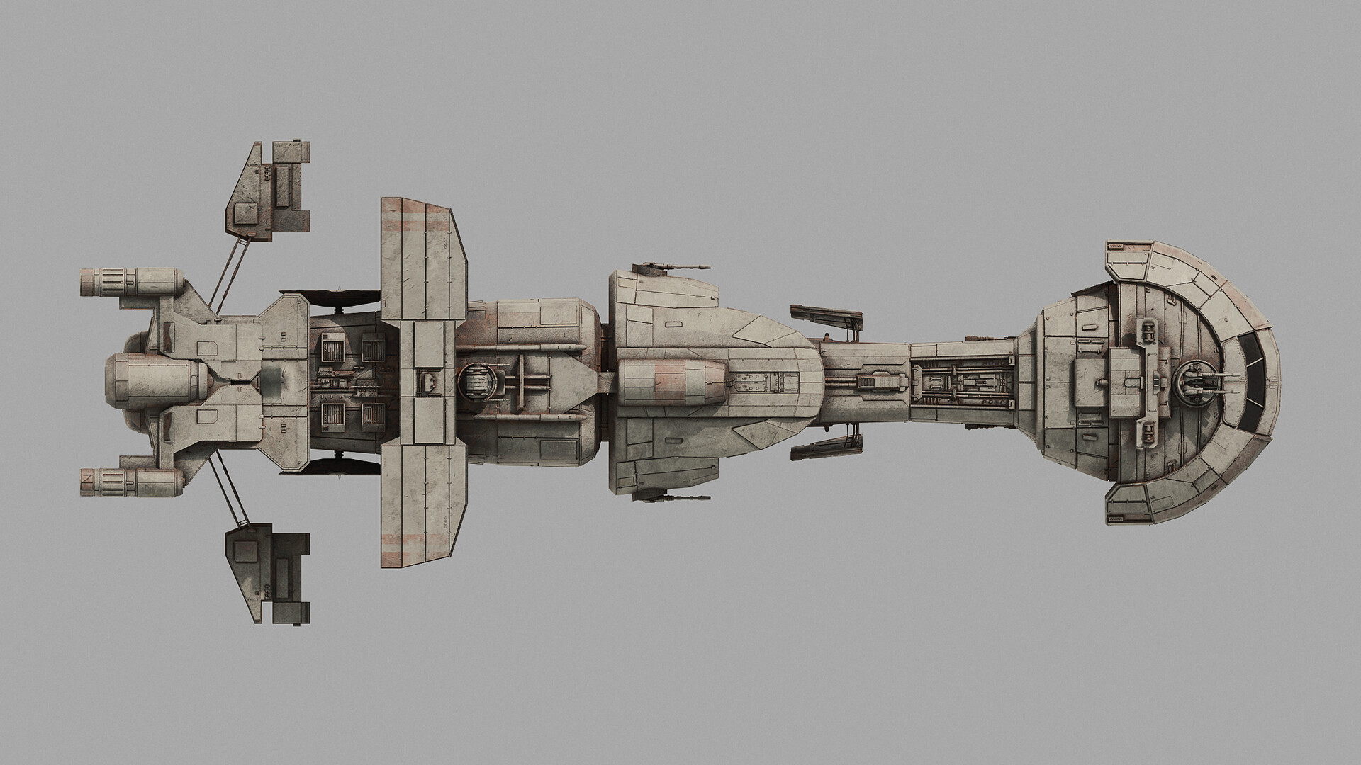 Digital Shipyard - Braha'tok-class Gunship - Star Wars