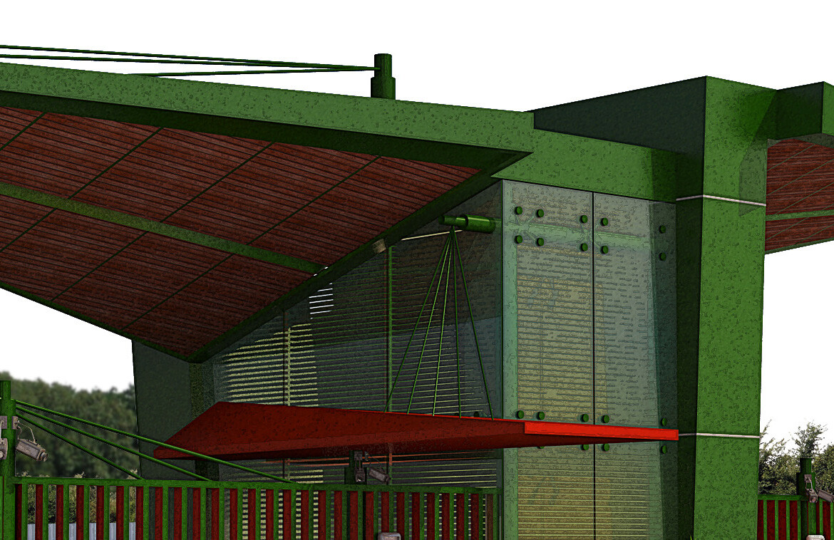 ArtStation - Main Entrance Concept