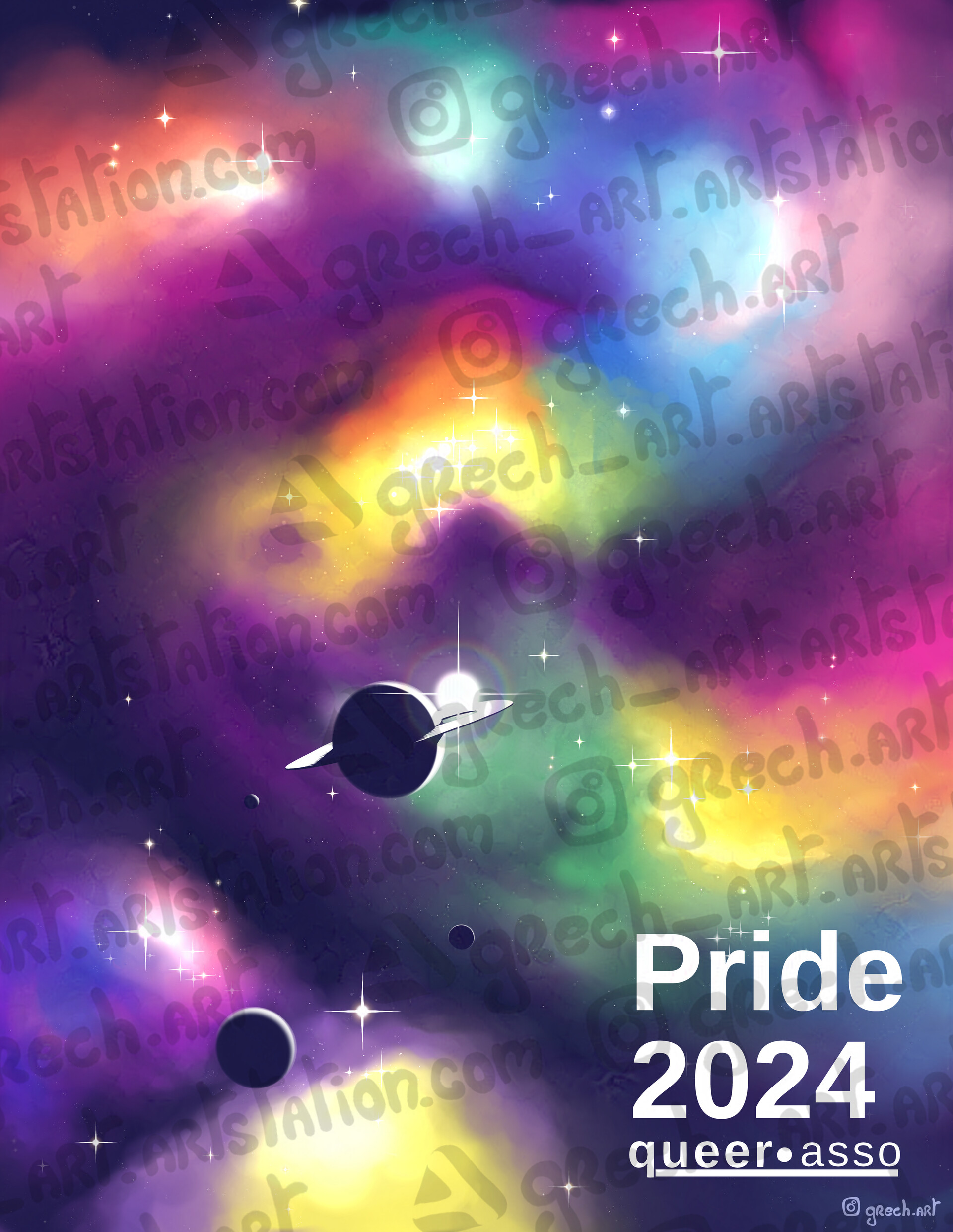ArtStation - Pride 2024 - Queer·Asso