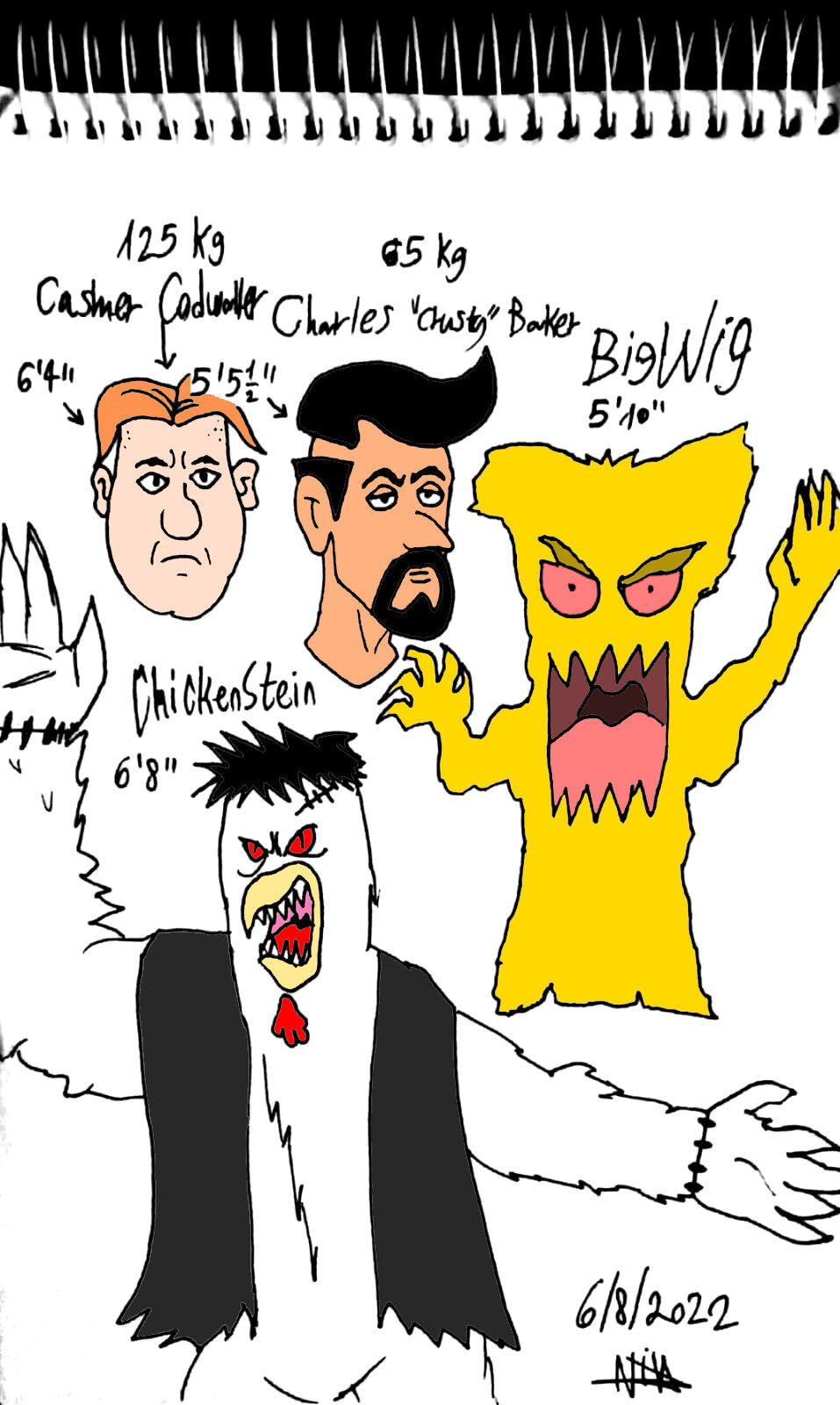 Scooby Doo Chicken Stein