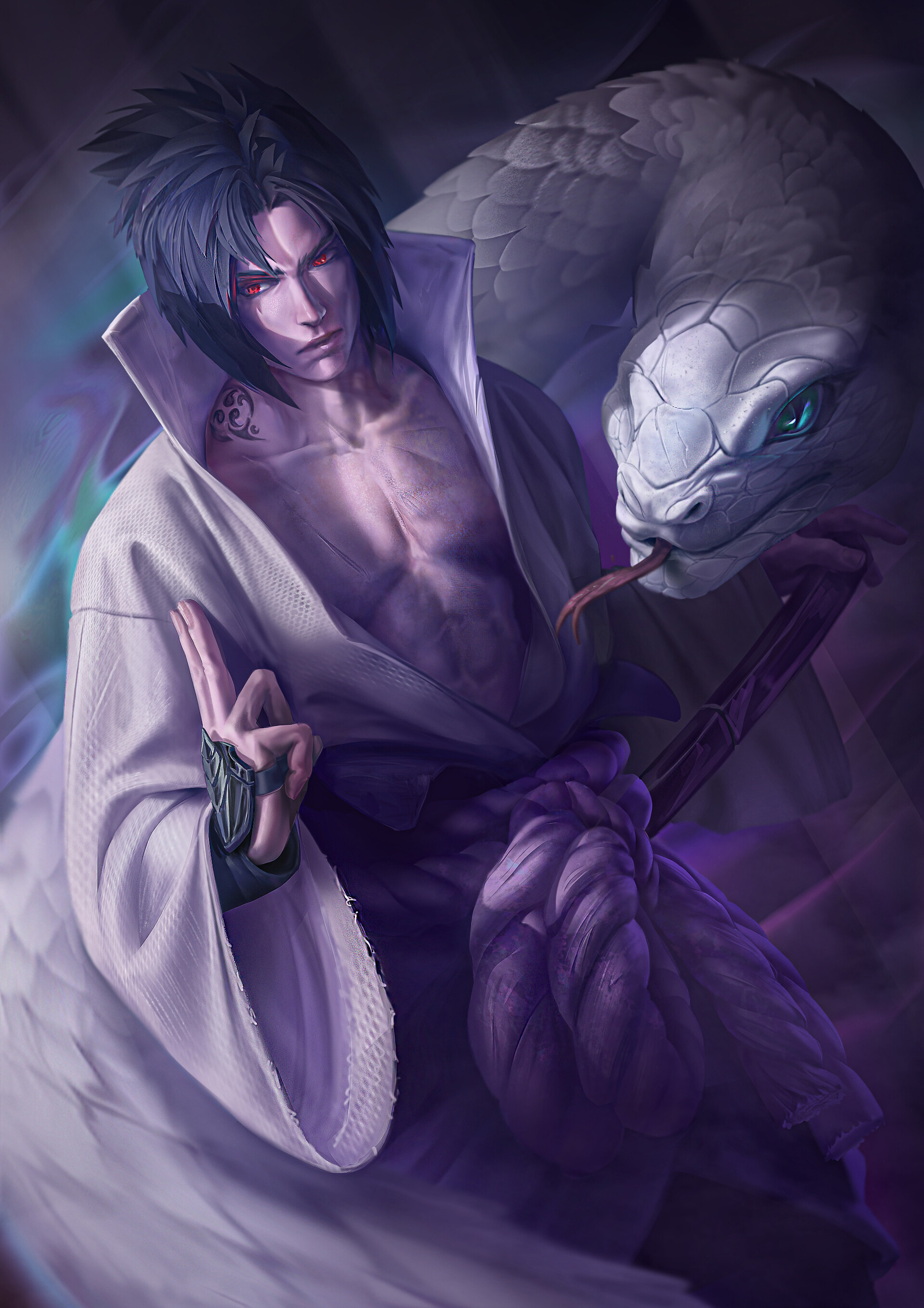 ArtStation - Sasuke Uchiha