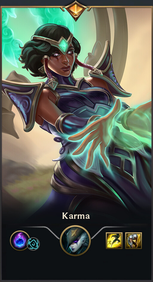 karma splash art