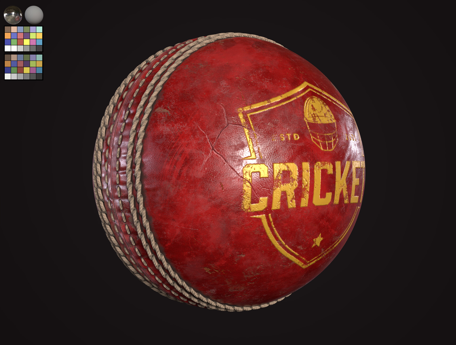 ArtStation - Cricket Ball