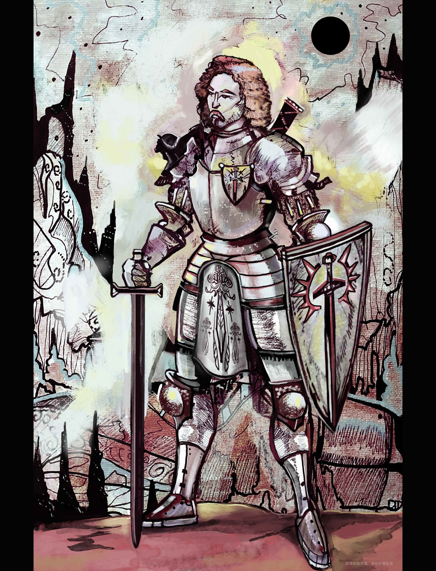 Dakota Jensen - Knight of the order of the red sun