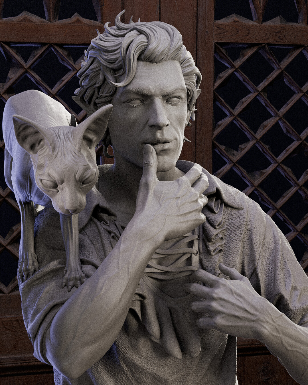 ArtStation - Astarion sculpt