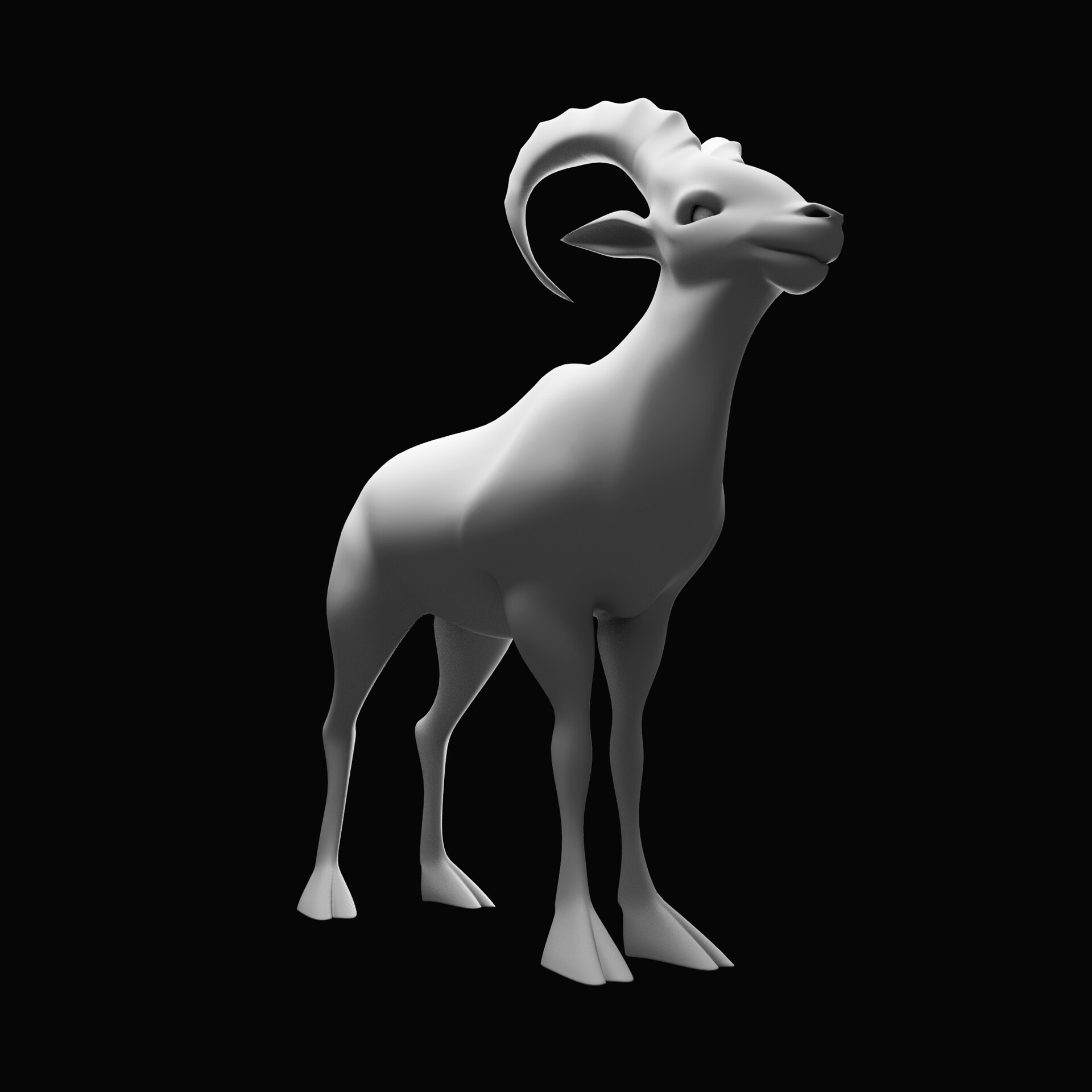 ArtStation - Goat Model