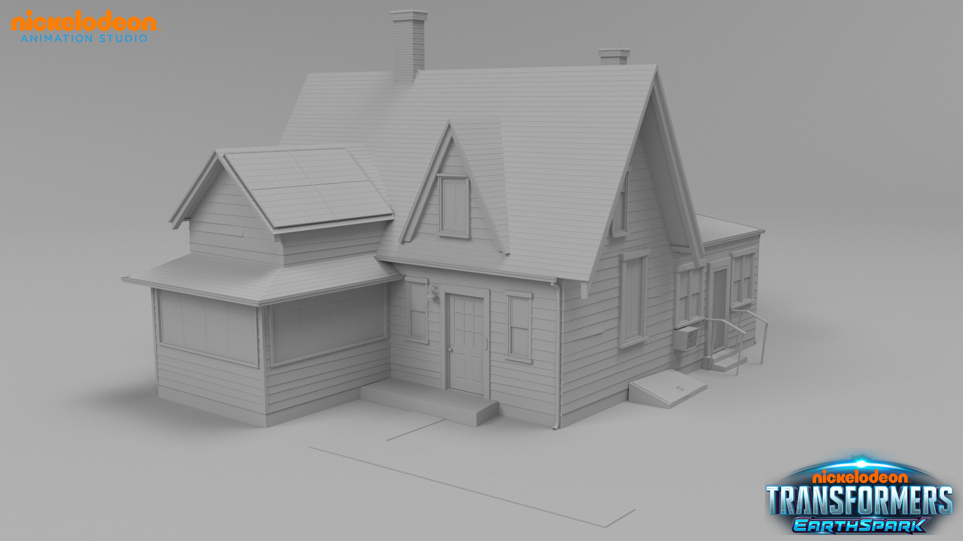 ArtStation - Transformers Earth Spark House Model