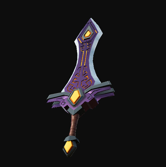 ArtStation - Sci fi theme sword