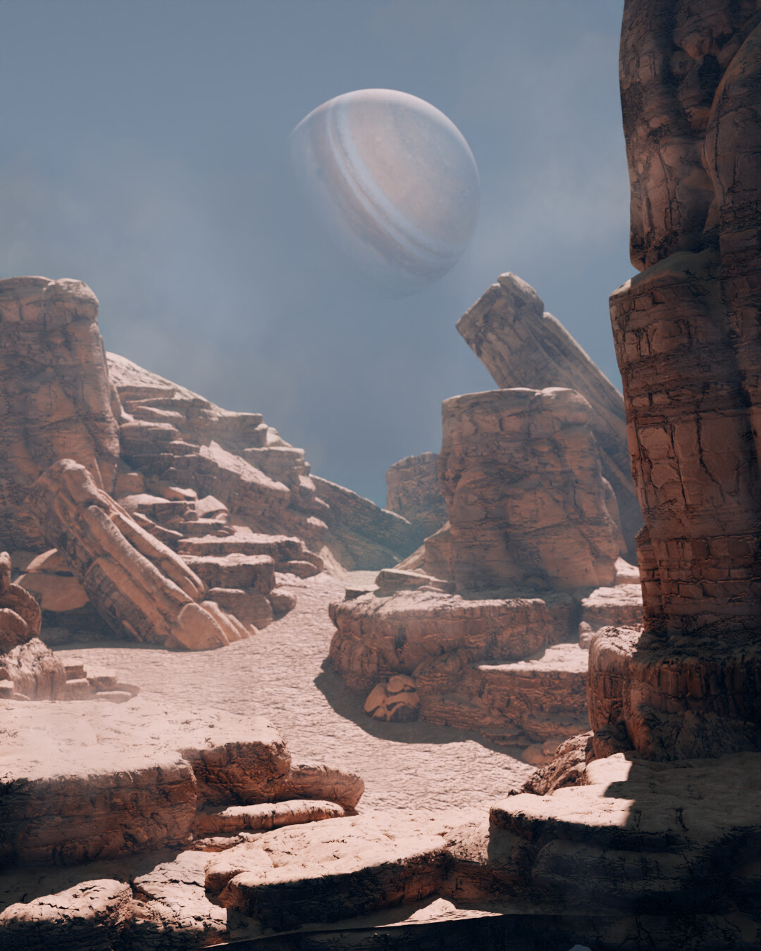 ArtStation - ExoDune: The Alien Desert