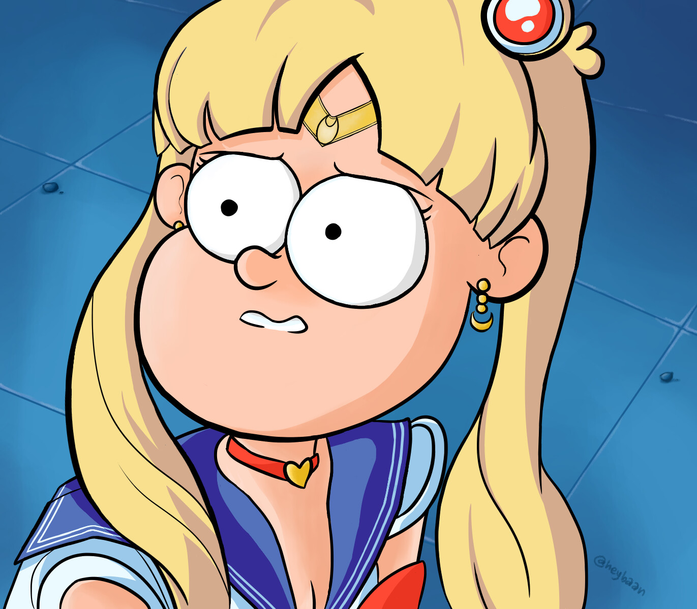 ArtStation - Sailormoon redraw x Gravity Falls