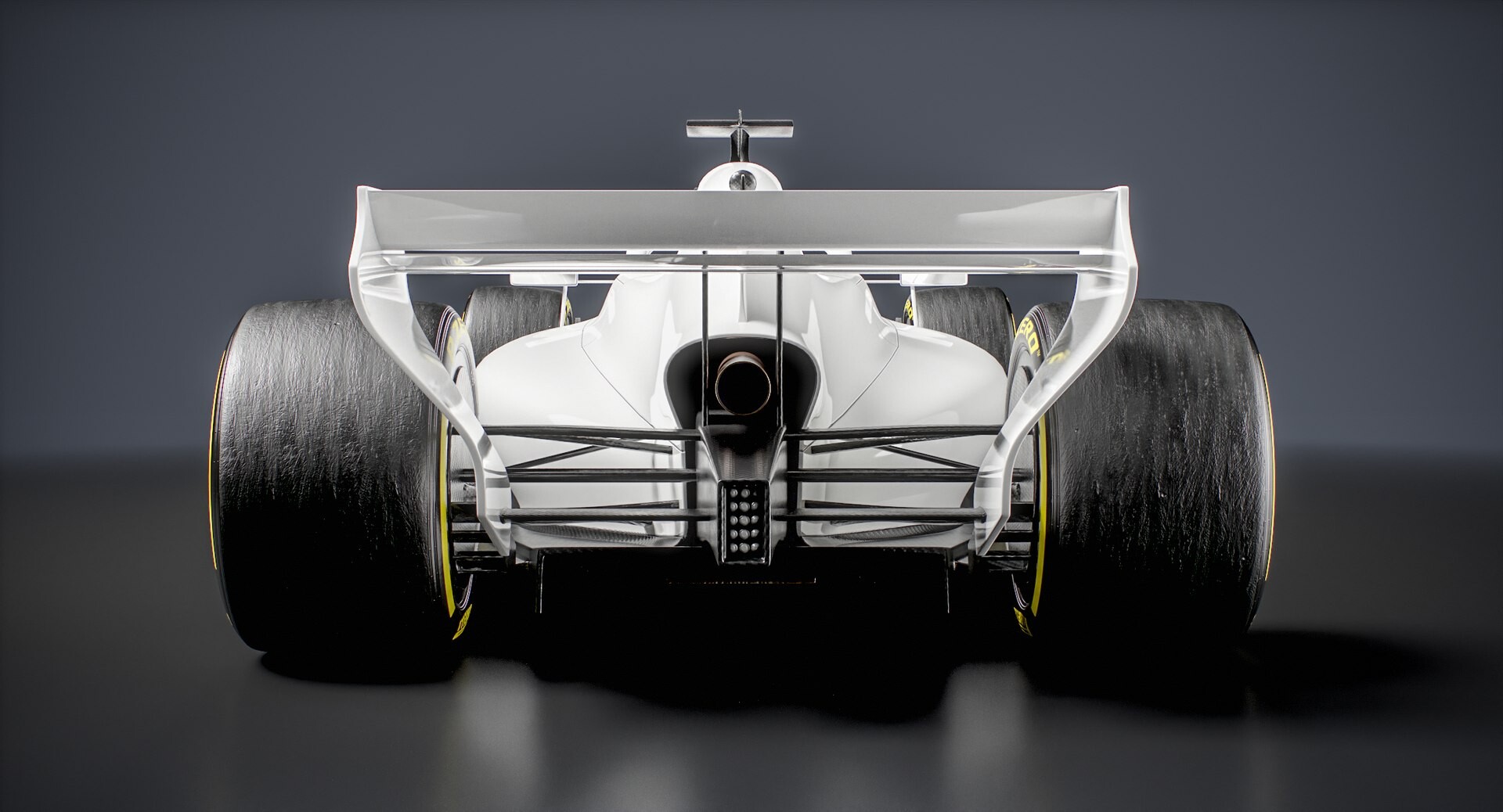 OpticalDreamSoft - Formula 1 2026 Showcar White Mockup F1 Race Car ...