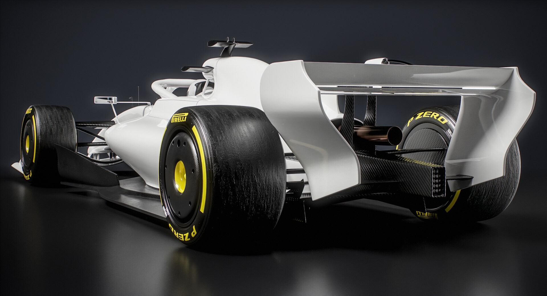 OpticalDreamSoft - Formula 1 2026 Showcar White Mockup F1 Race Car ...